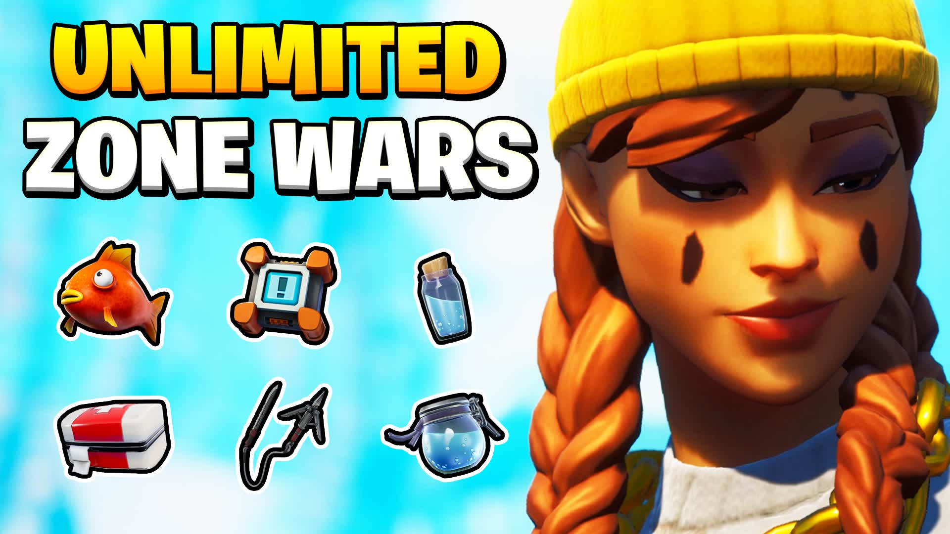 UNLIMITED Zone Wars 🌀 8324-5269-9493 by dowell - Fortnite Creative Map Code - Fortnite.GG