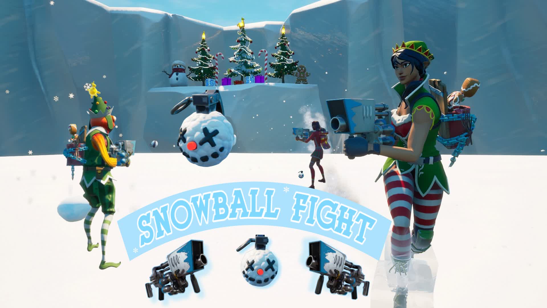 Snowball Fight 2843-2205-2513 by brookeanoria - Fortnite.GG