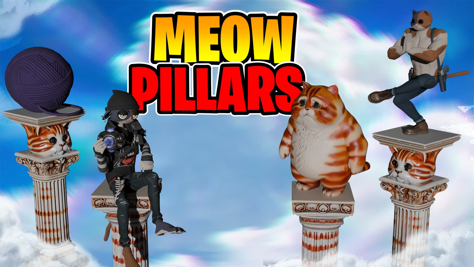 MEOW PILLARS 🐱 5409-6596-0528 by eudyn - Fortnite Creative Map Code ...