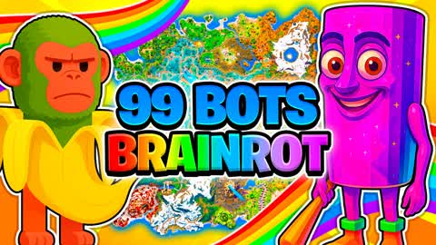 😎MEGA BRAINROT GUN GAME🔫 4739-4790-6774 by aurafarming - Fortnite