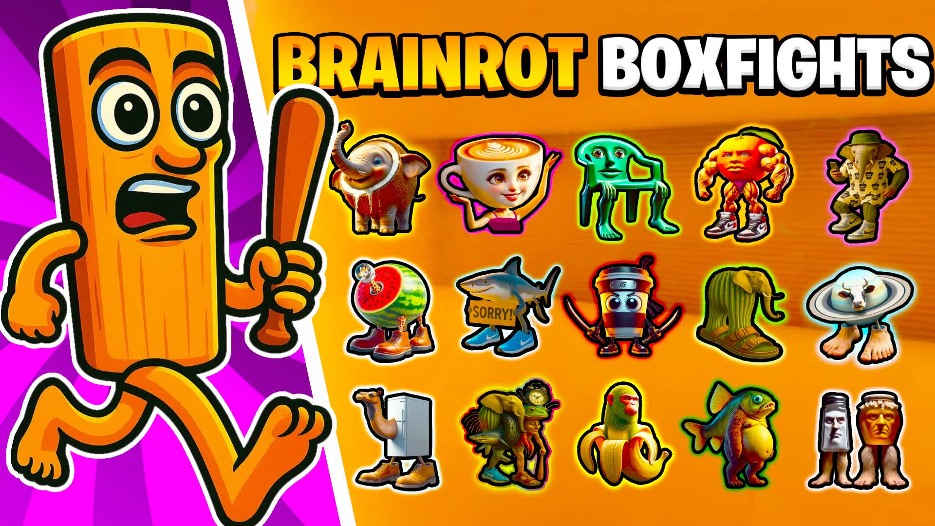 LOS BRAINROT BOXFIGHTS 📦 4470-1314-4921 by keystar - Fortnite Creative ...