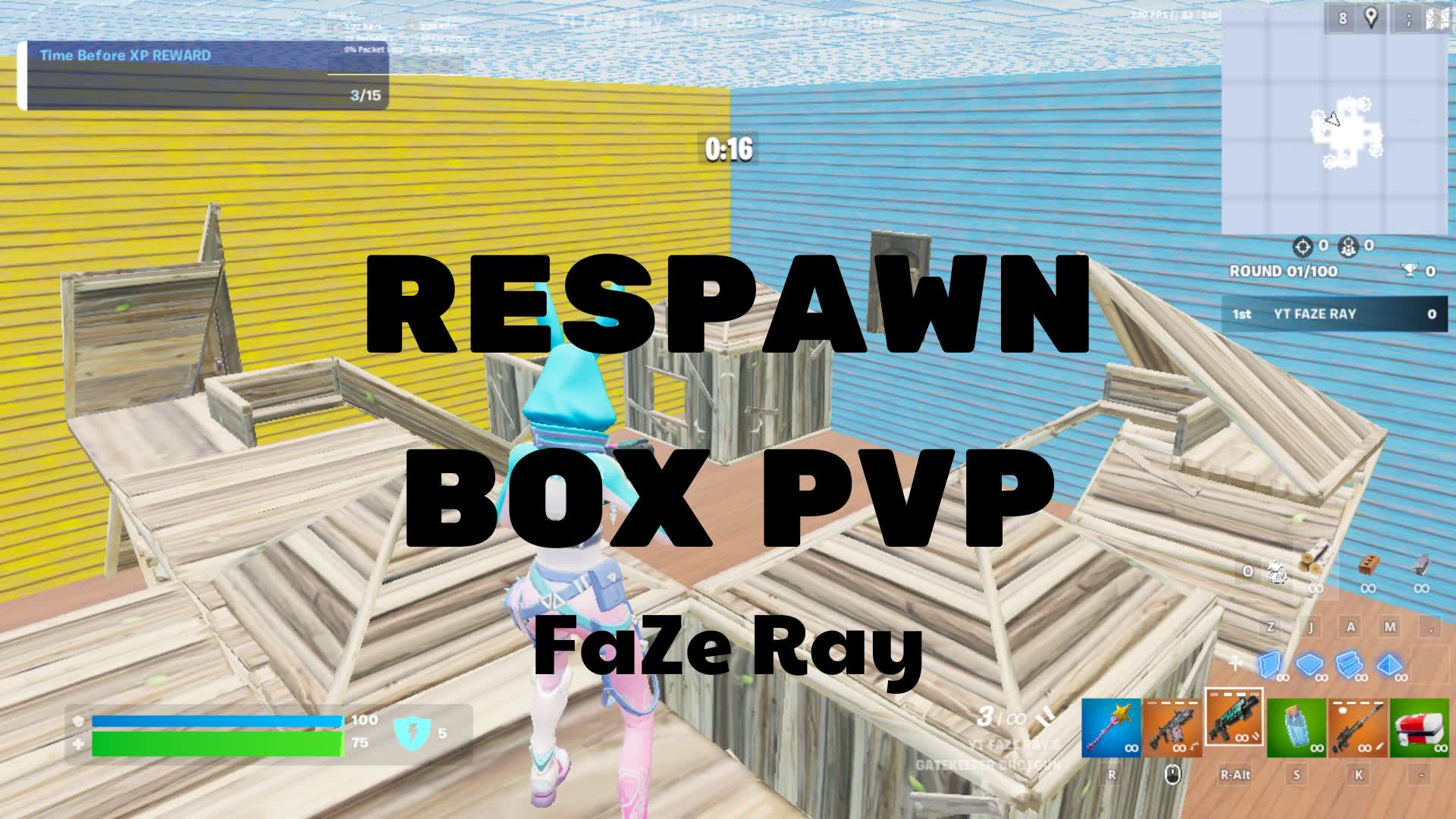 RESPAWN BOX PVP 7157-8521-2265 by fazeray - Fortnite Creative Map Code ...