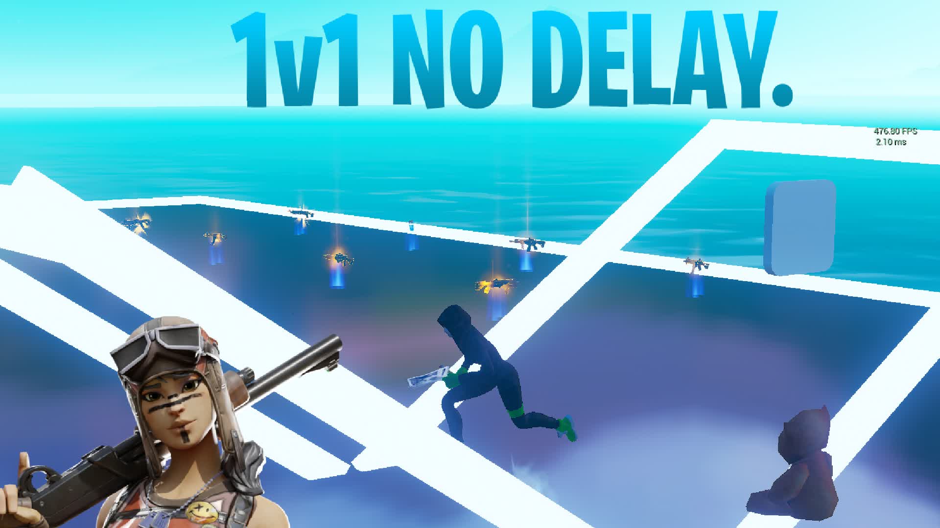 1v1 NO DELAY 7673-8455-1120 by stevenfn - Fortnite Creative Map Code - Fortnite.GG