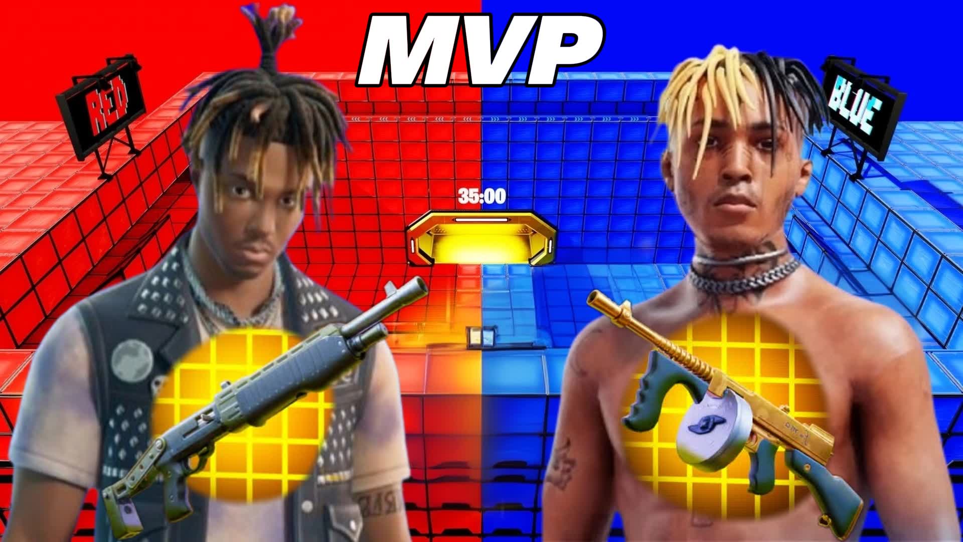 JUICE WRLD VS XXXTENTACION🔴🔵 MVP 3156-3573-4769 by a1pha65 - Fortnite Creative Map Code ...
