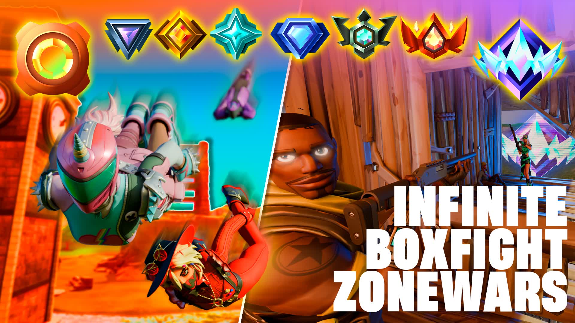 INFINITE BOXFIGHT ZONEWARS 1920-9067-0703 من ابتكار hcax - Fortnite