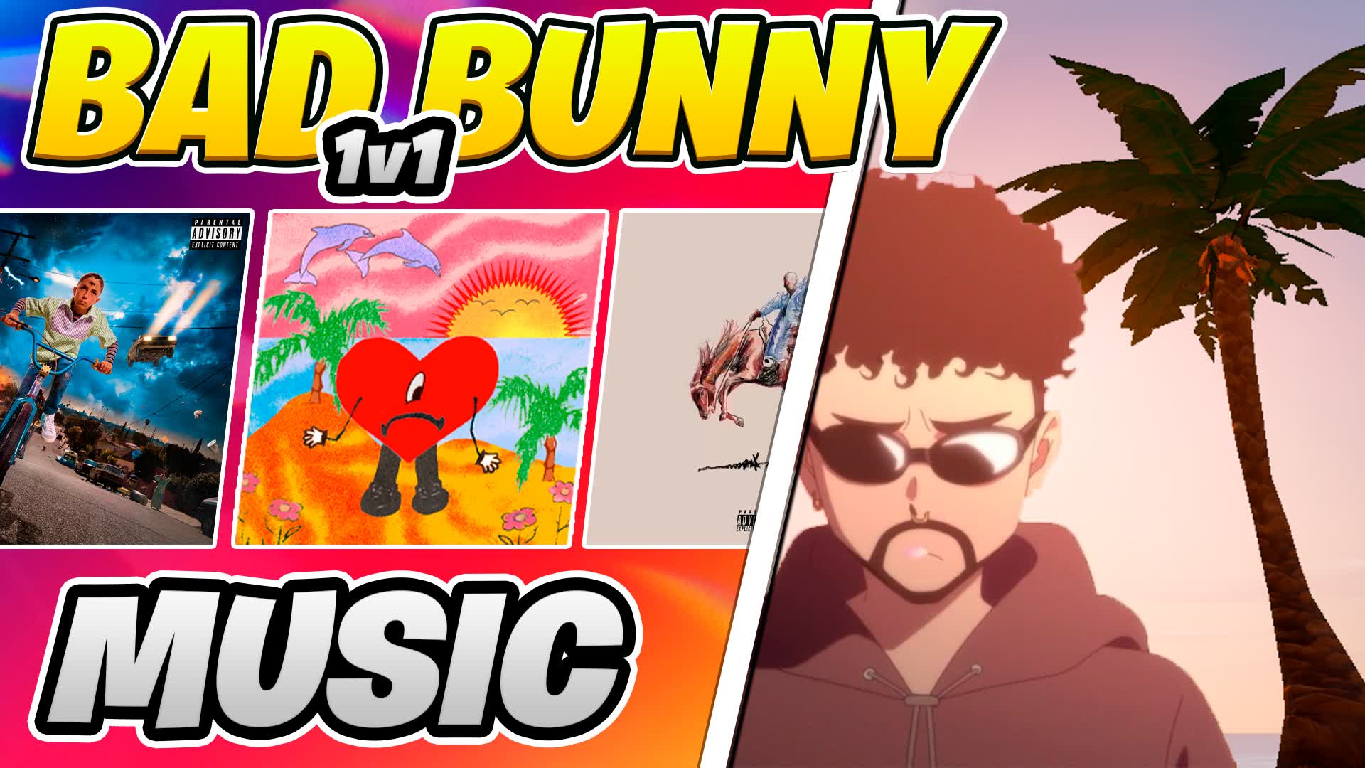 BAD BUNNY 1V1 6546-1581-3384 by enzopia13 - Fortnite Creative Map Code ...