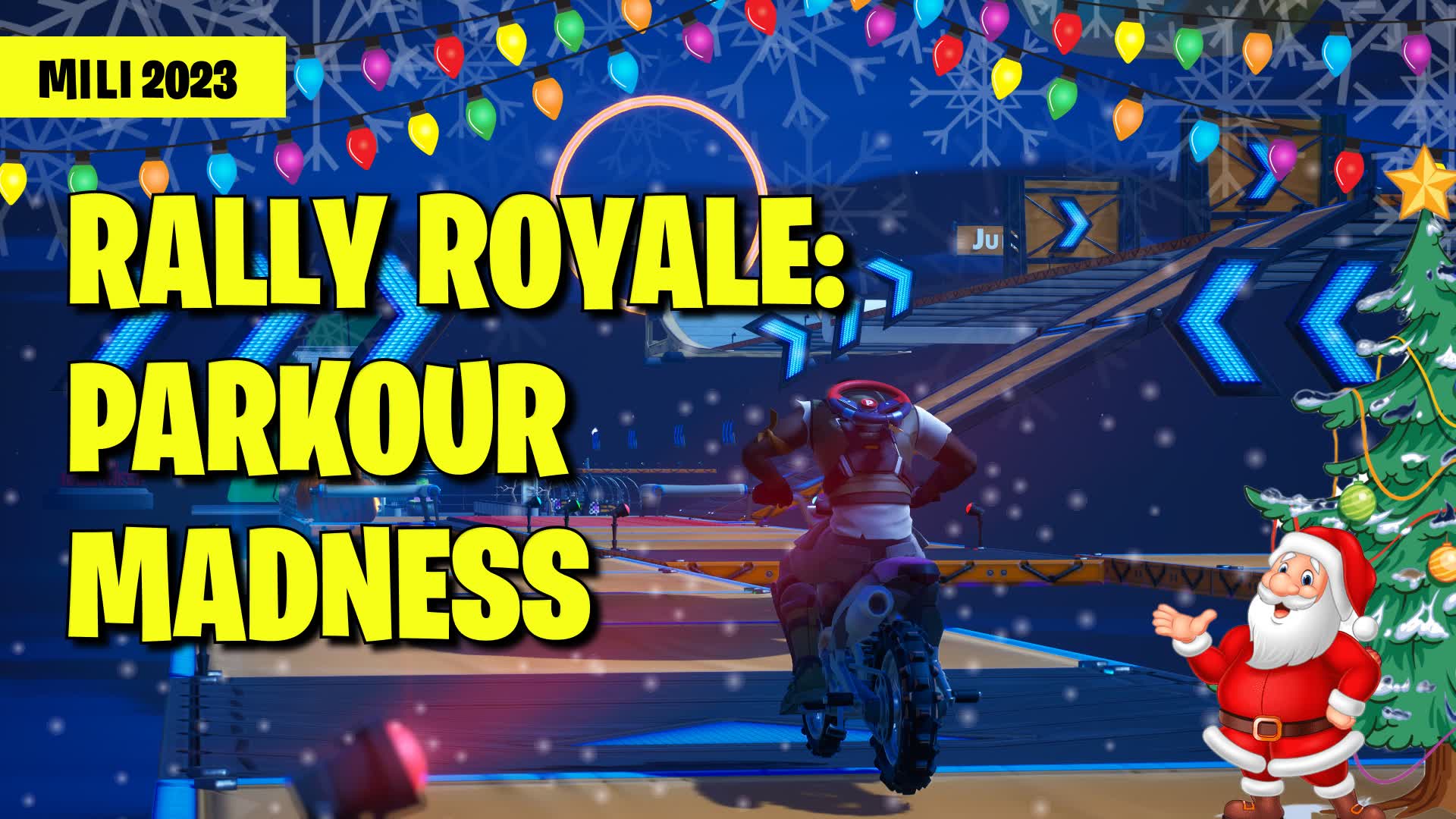 Rally Royale: Parkour Madness - Winter 0716-4018-4418 by mili2023 - Fortnite Creative Map Code ...