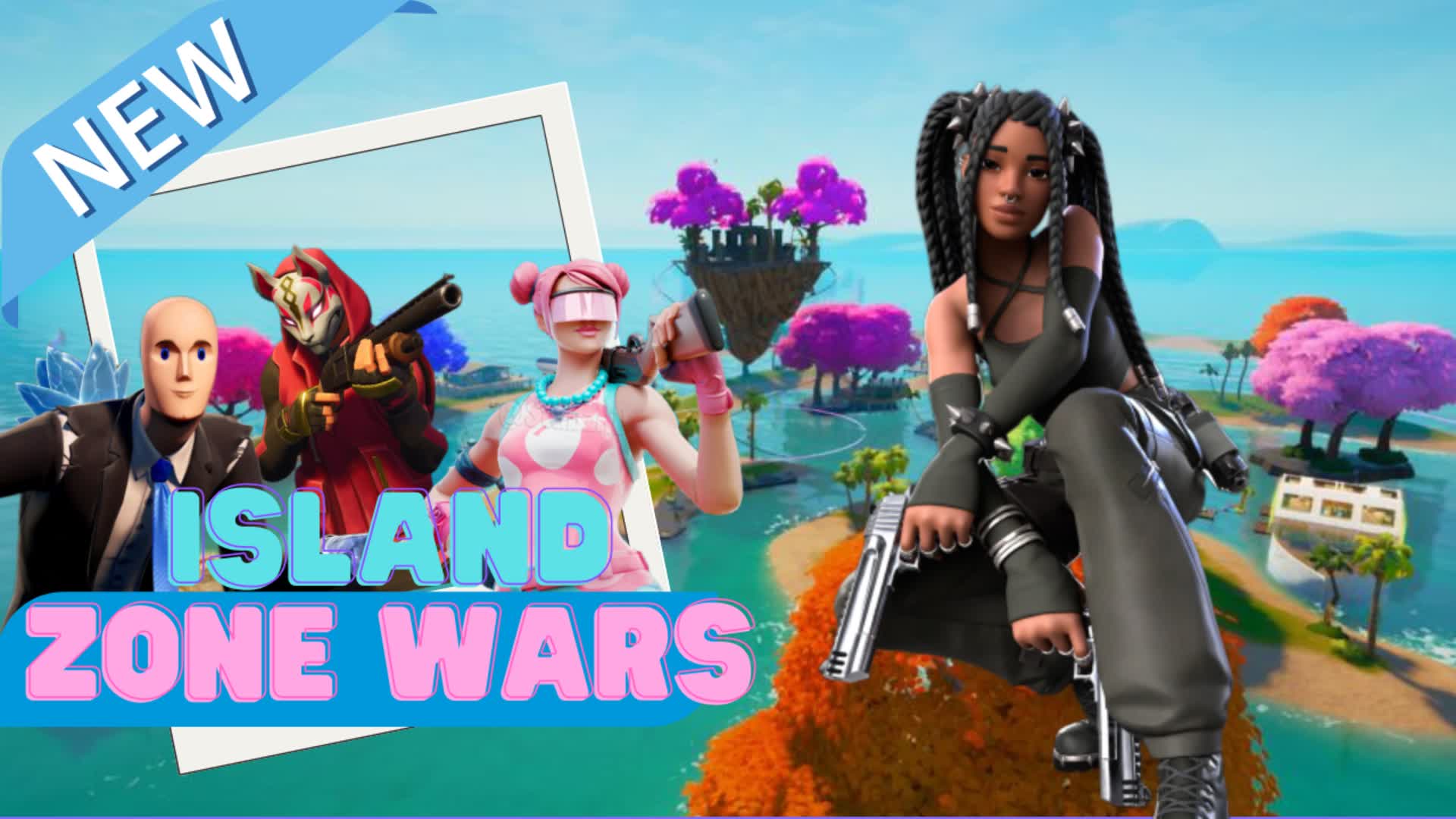 Island Zone Wars 6341-9180-7209 by theorii - Fortnite Creative Map Code ...
