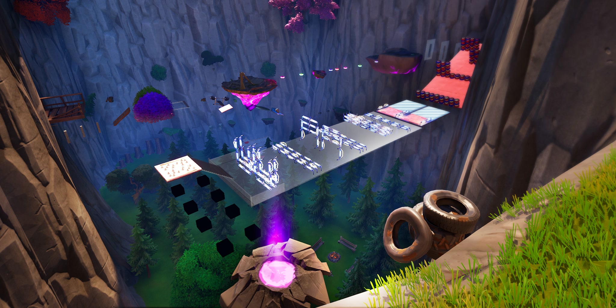 ESCAPE THE PIT 🚀 4386-5897-6739 by chau - Fortnite Creative Map Code ...