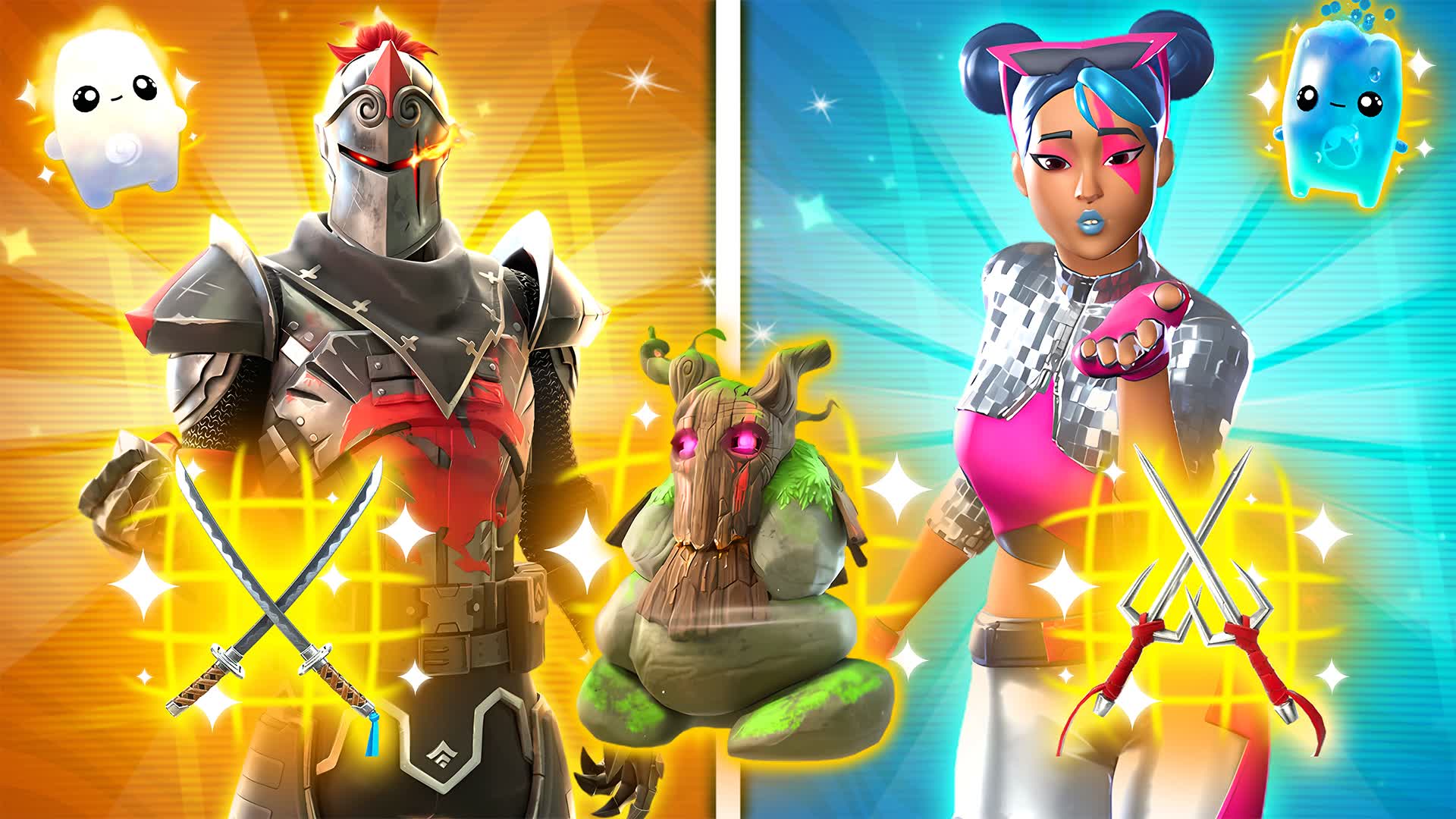 TMNT KNIGHT VS SPARKLE🏆 RED VS BLUE🔴🔵 7374-8490-4699 by mrseven ...