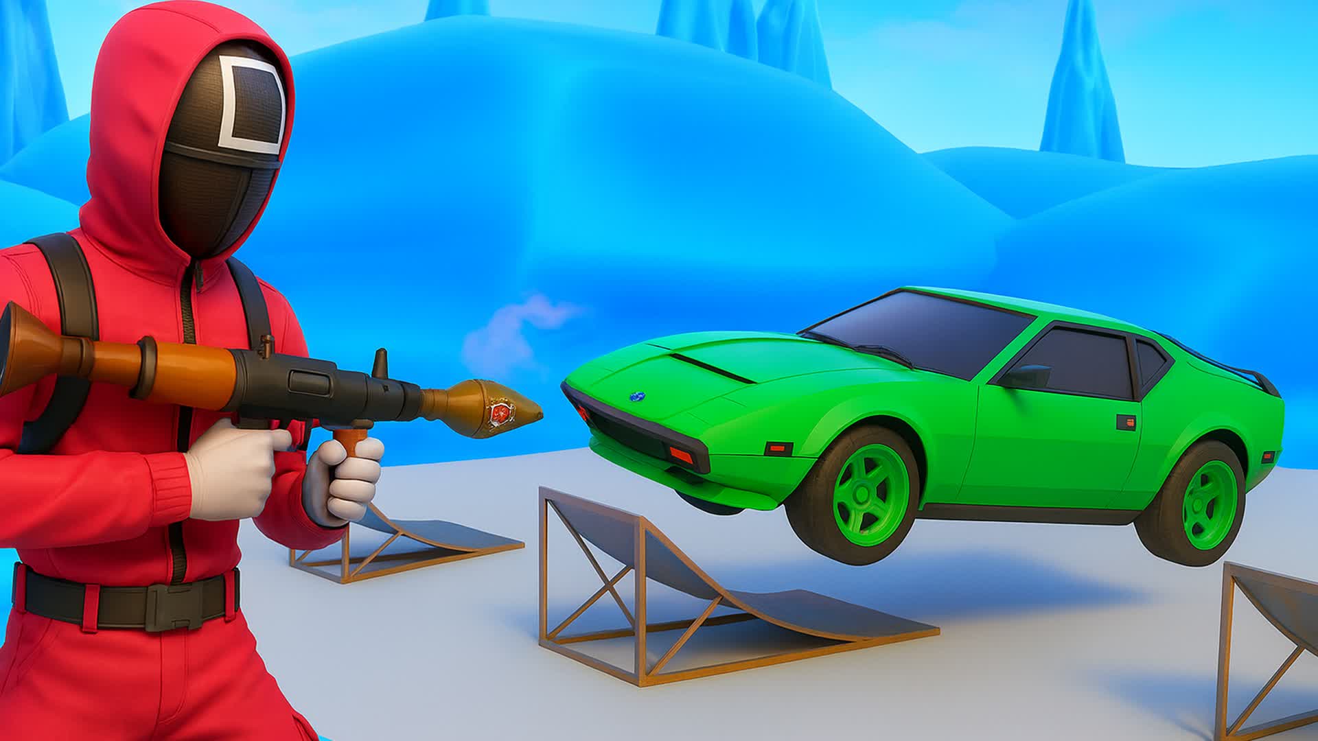 WINTER ROCKET VS CARS (SQUID GAME) 2631-6093-4902 by zeliha - Fortnite Creative Map Code ...