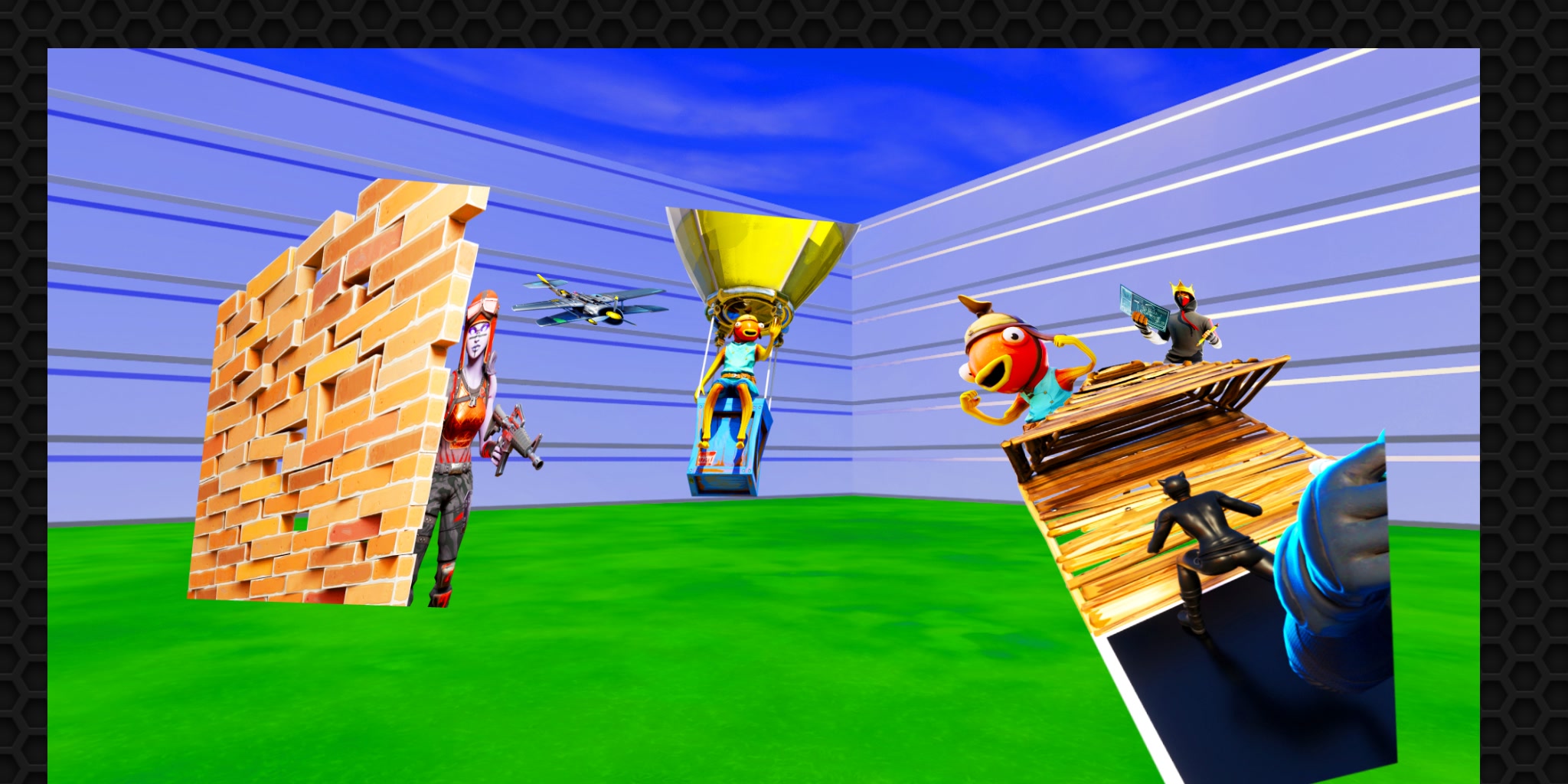 SUPER FFA - 1V1 PIT - ALL GUNS & CARS 2532-8730-4653 by swagbug_builds - Fortnite Creative Map ...