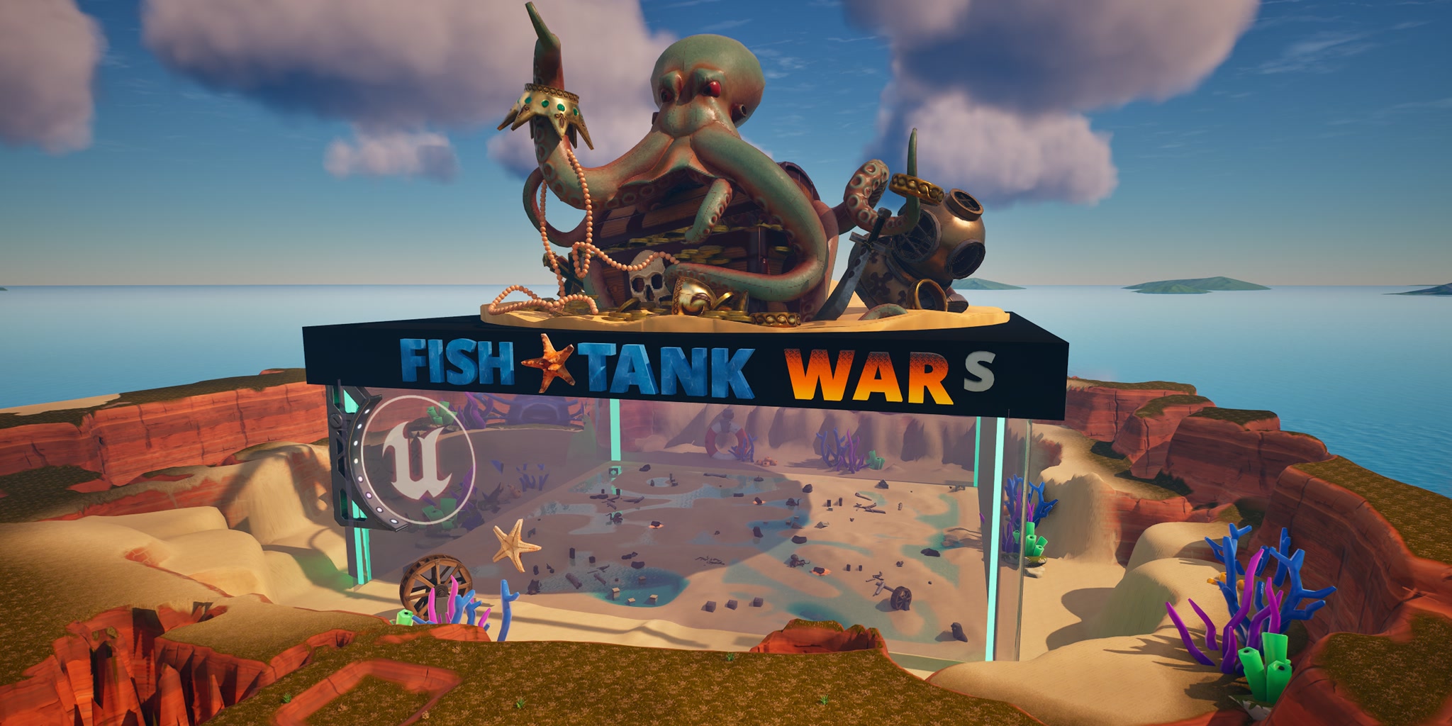 Fish Tank Wars 0476-8141-4349 by shukball - Fortnite Creative Map Code ...
