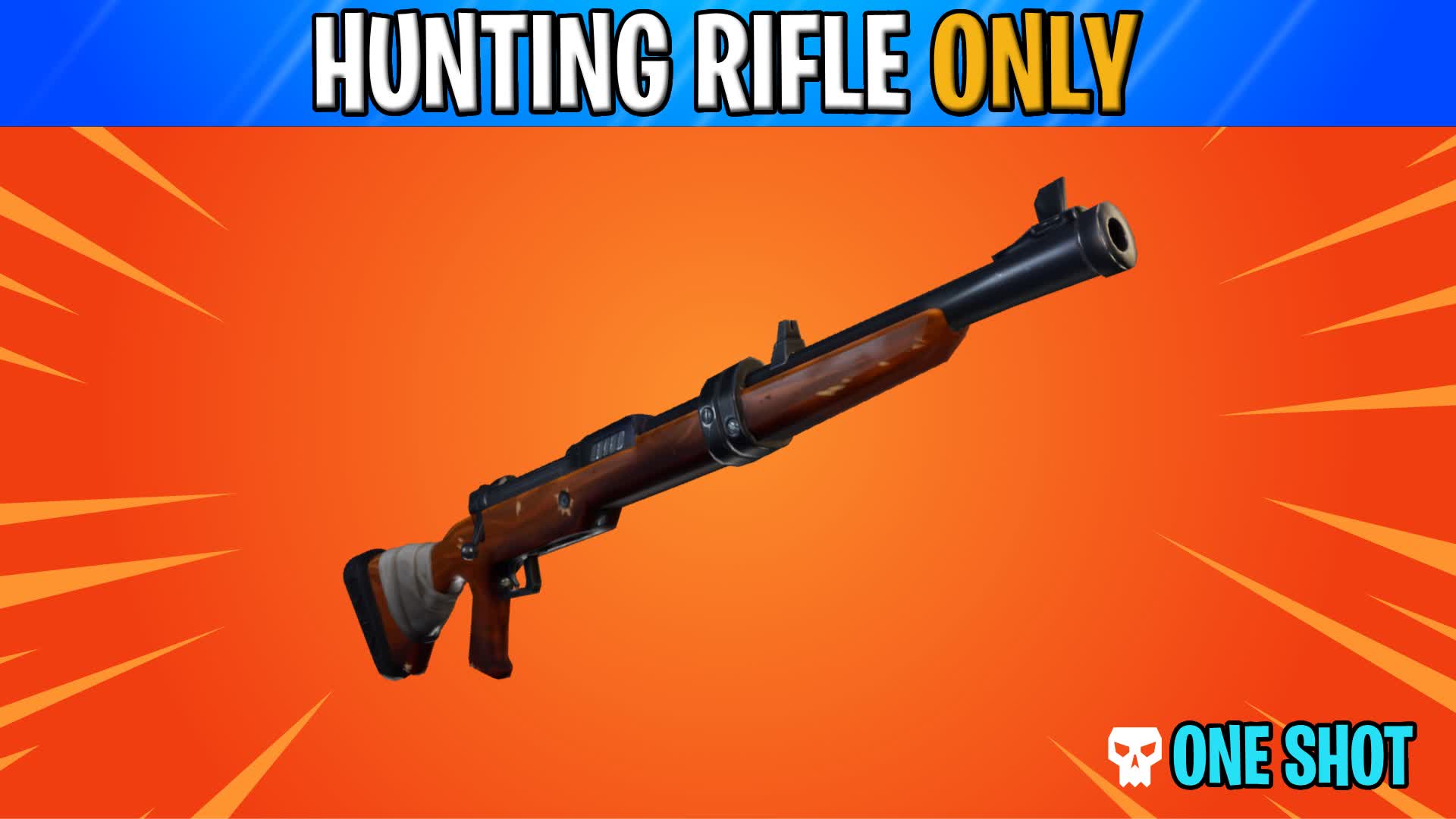 🎯HUNTING RIFLE ONLY ONE SHOT🔫 2788-0011-3673 by svarog - Fortnite ...
