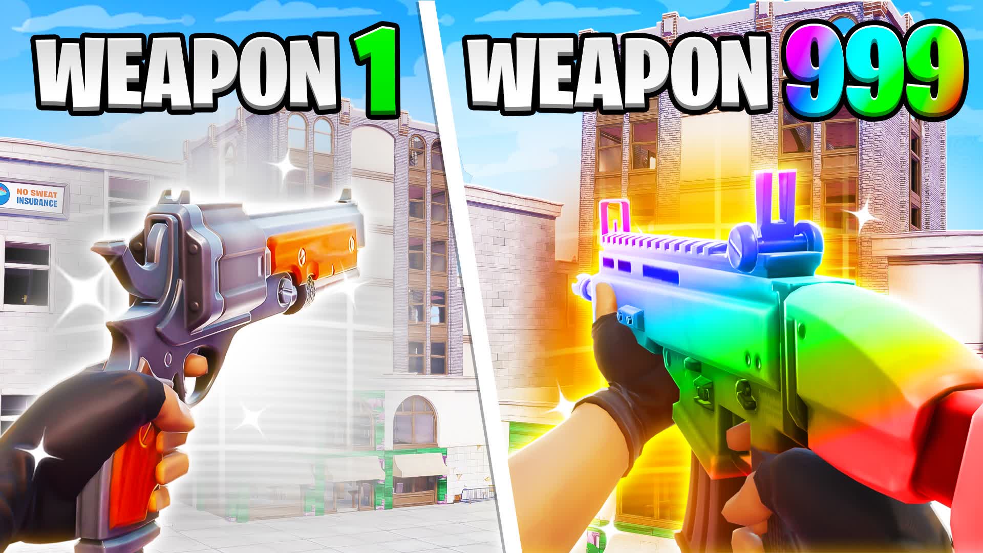 CRAZY FIRST PERSON🔫GUN GAME🎯ONE SHOT⭐️ 3761-7746-5826 by stormhawk3 - Fortnite Creative Map Code ...