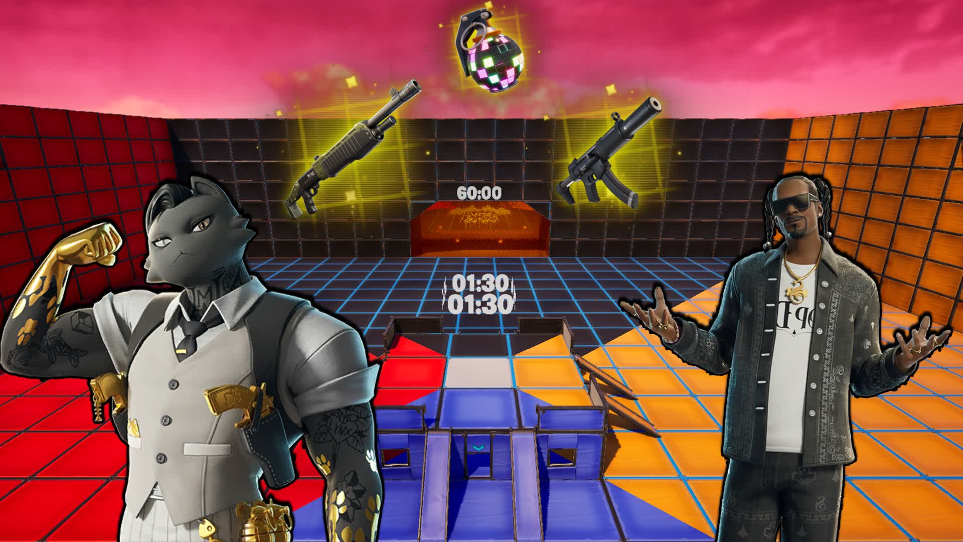 ICON Red vs Blue 🔴🔵 1415-6205-8925 by ghostenaru - Fortnite Creative ...