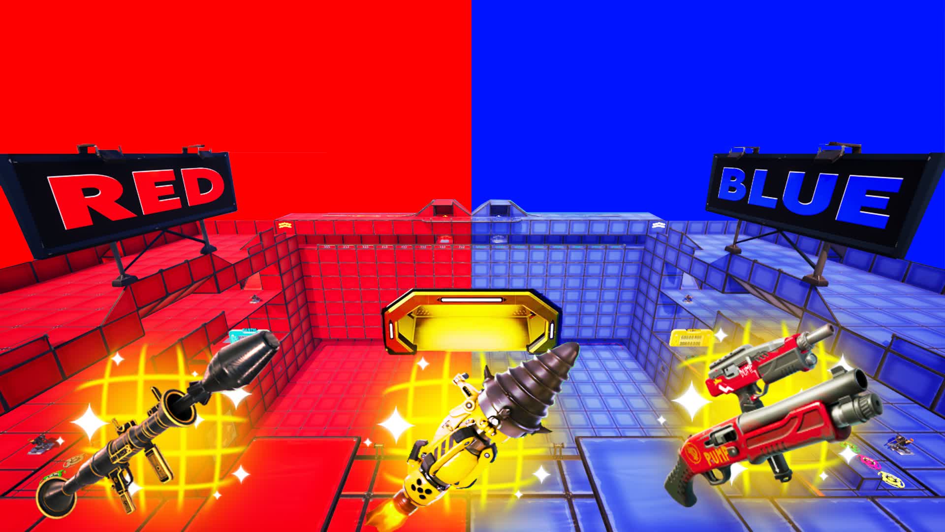 CH6 S2 RED VS BLUE🔴🔵 2587-4982-8943 by zwo - Fortnite Creative Map Code - Fortnite.GG