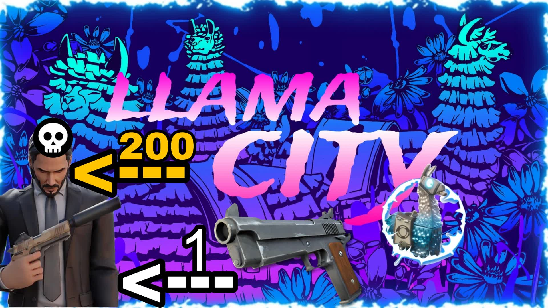 🚨LLAMA CITY🦙 1663-7248-6866 by reagloskinfree - Fortnite Creative Map Code - Fortnite.GG