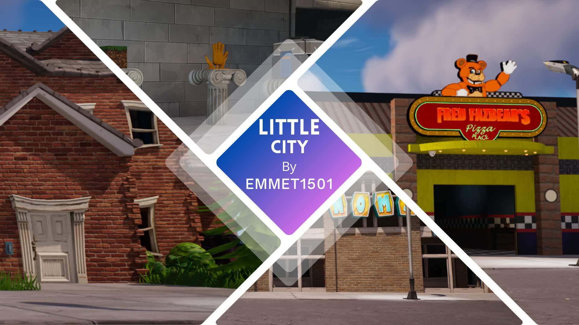 (RP) Little City 0253-9578-7491 by emmet1501 - Fortnite Creative Map ...