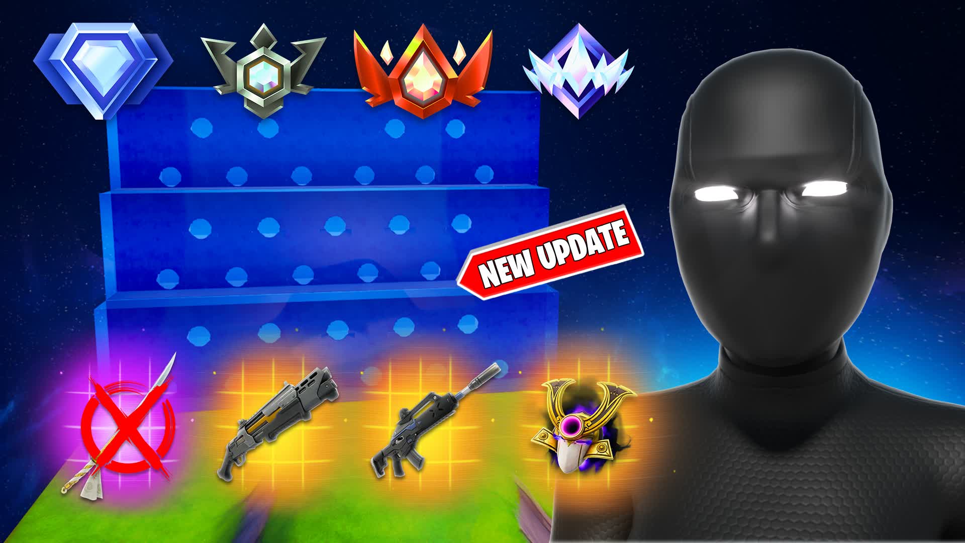 32 Pro Player Zone Wars (No Katana) 0312-4563-0660 by haenk - Fortnite ...