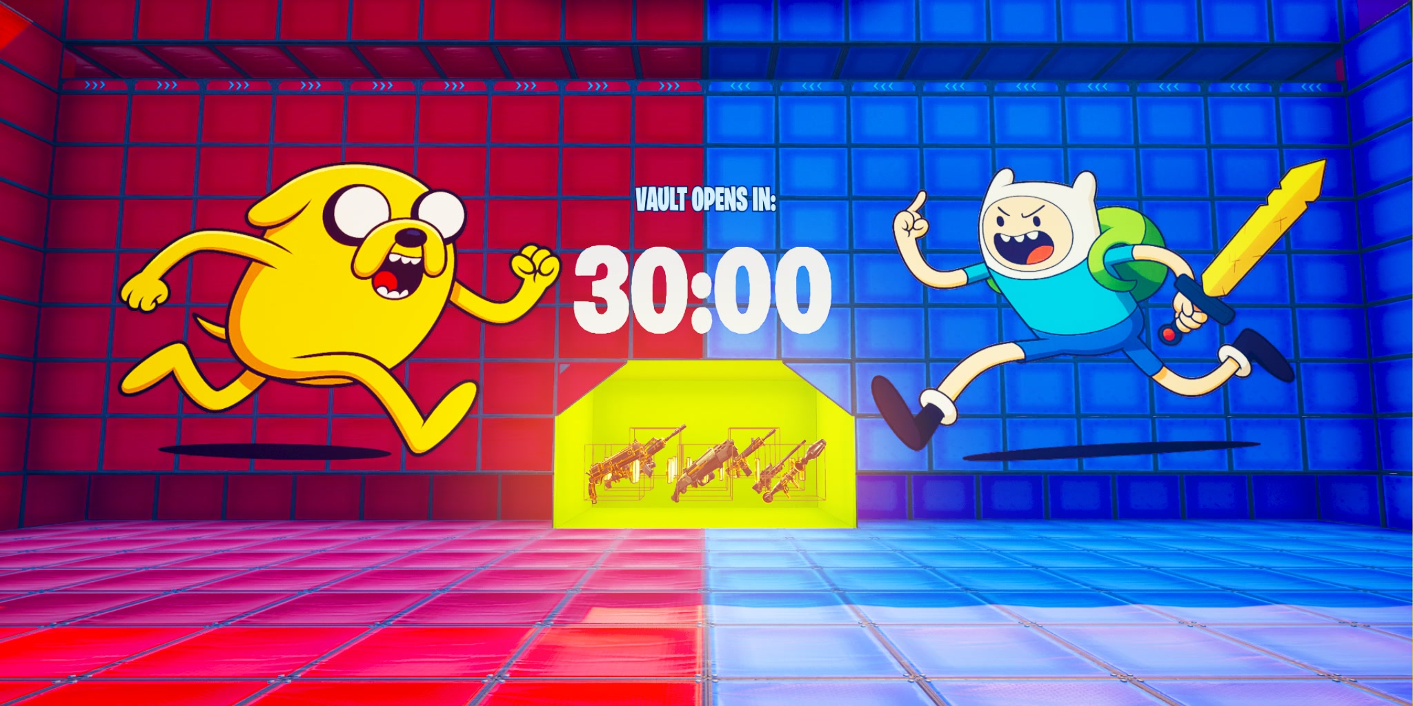 ADVENTURE TIME RED VS BLUE 🔴🔵 8244-8333-2452 by nowoo - Fortnite ...