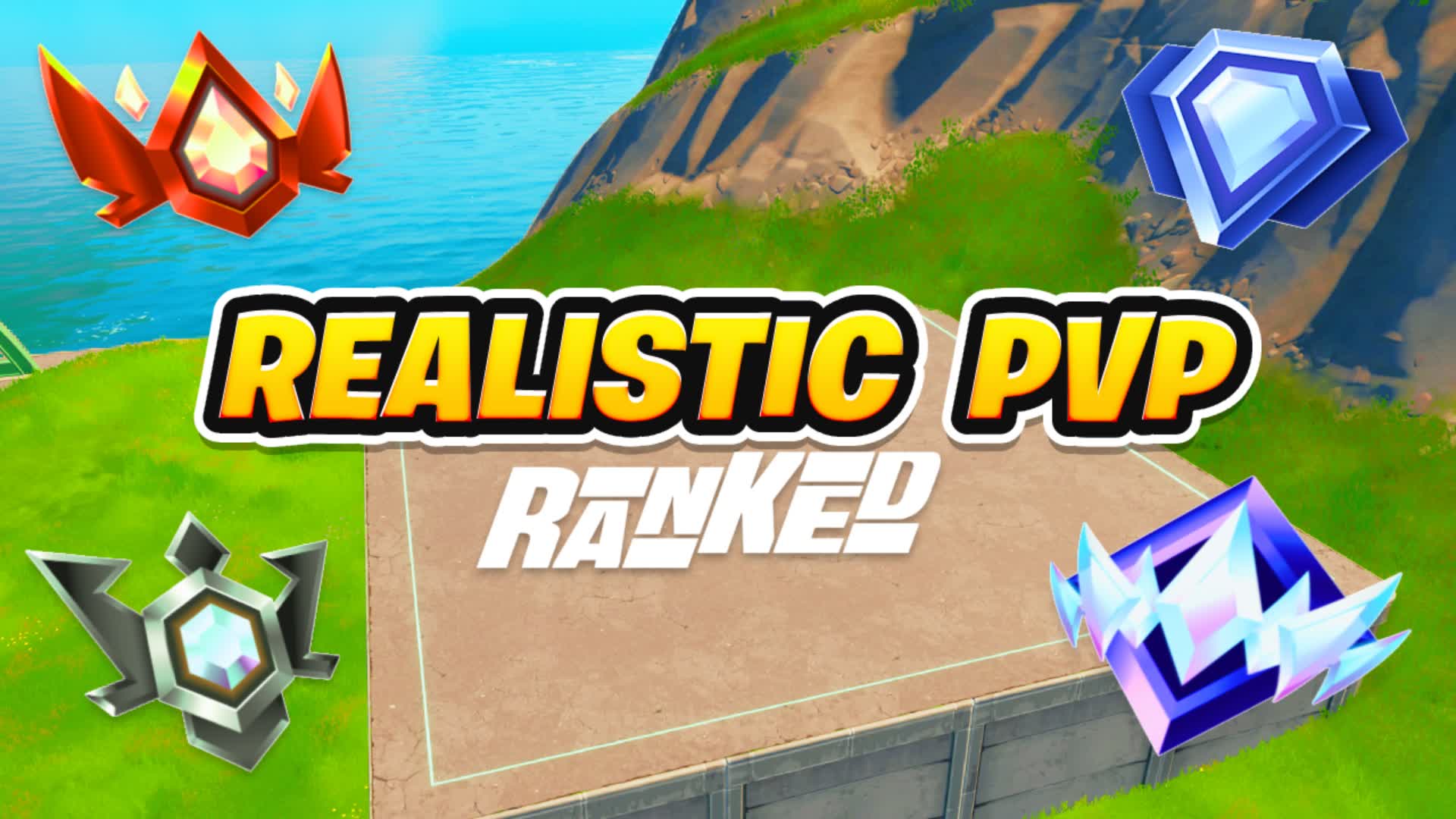 RANKED REALISTIC PVP 1346-7006-7804 by yoswift - Fortnite Creative Map Code - Fortnite.GG