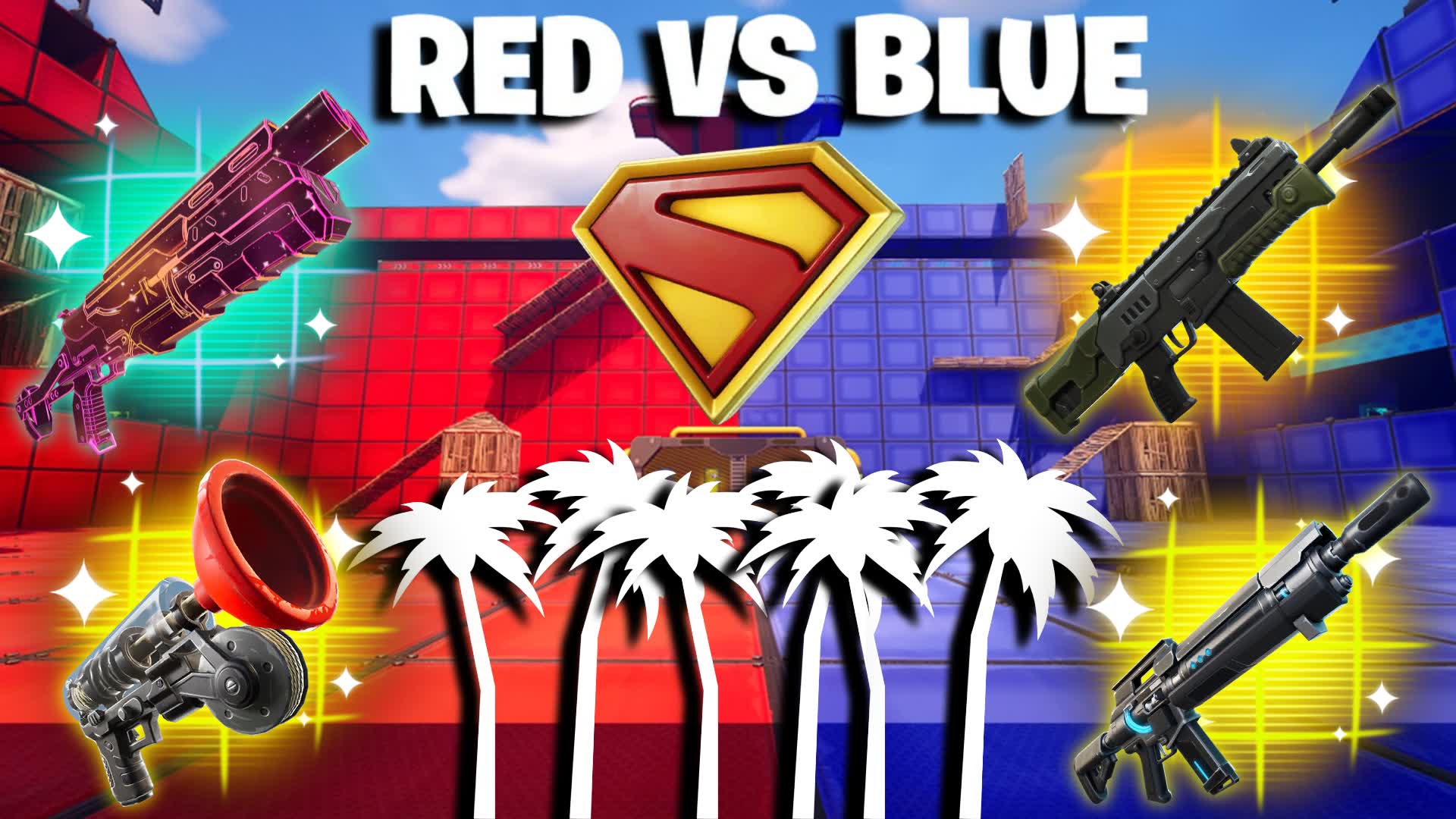 MULTI RED VS BLUE 🔴🔵 2679-7930-4537 by box-fight - Fortnite Creative ...