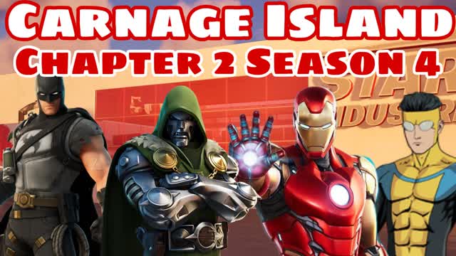Carnage Island Chapter 2 Season 1 squads 5928-7746-4539 من ابتكار ...