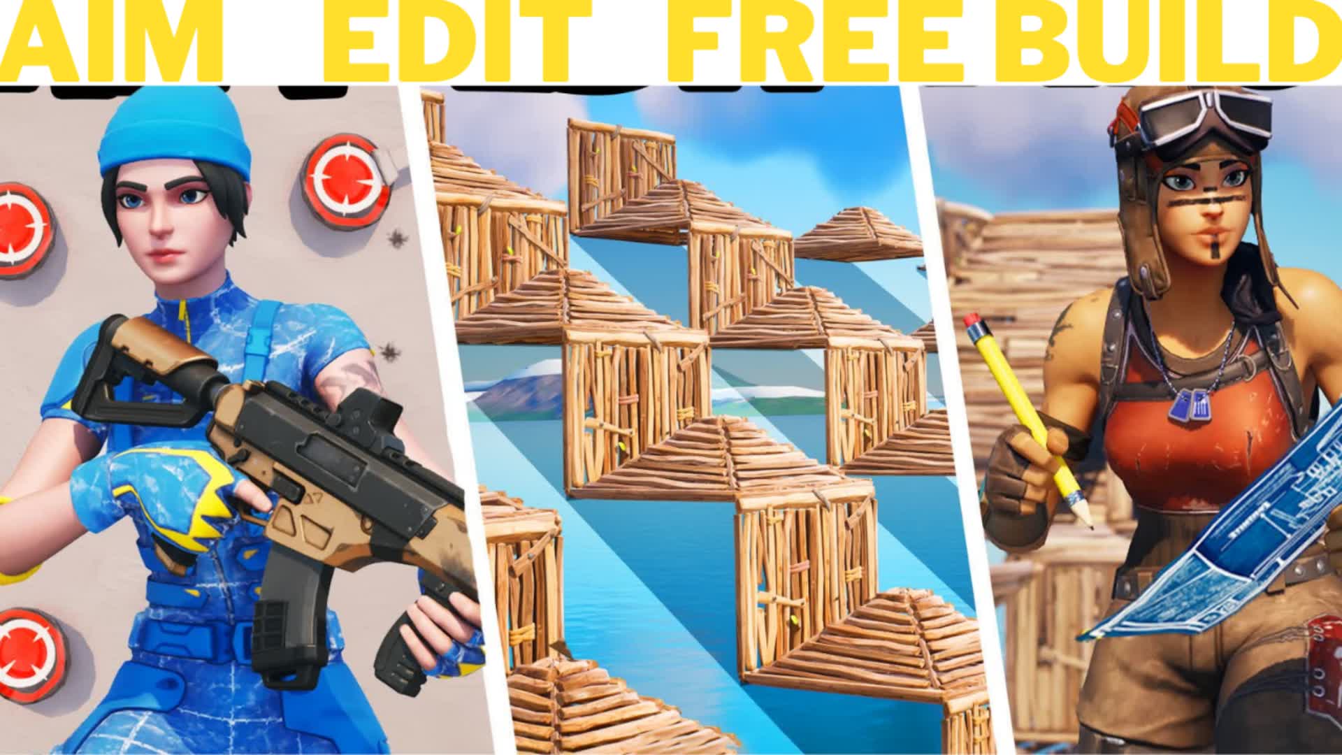 Aim Edit and Free Build 0424-5441-3046 by ivi_2112 - Fortnite Creative ...