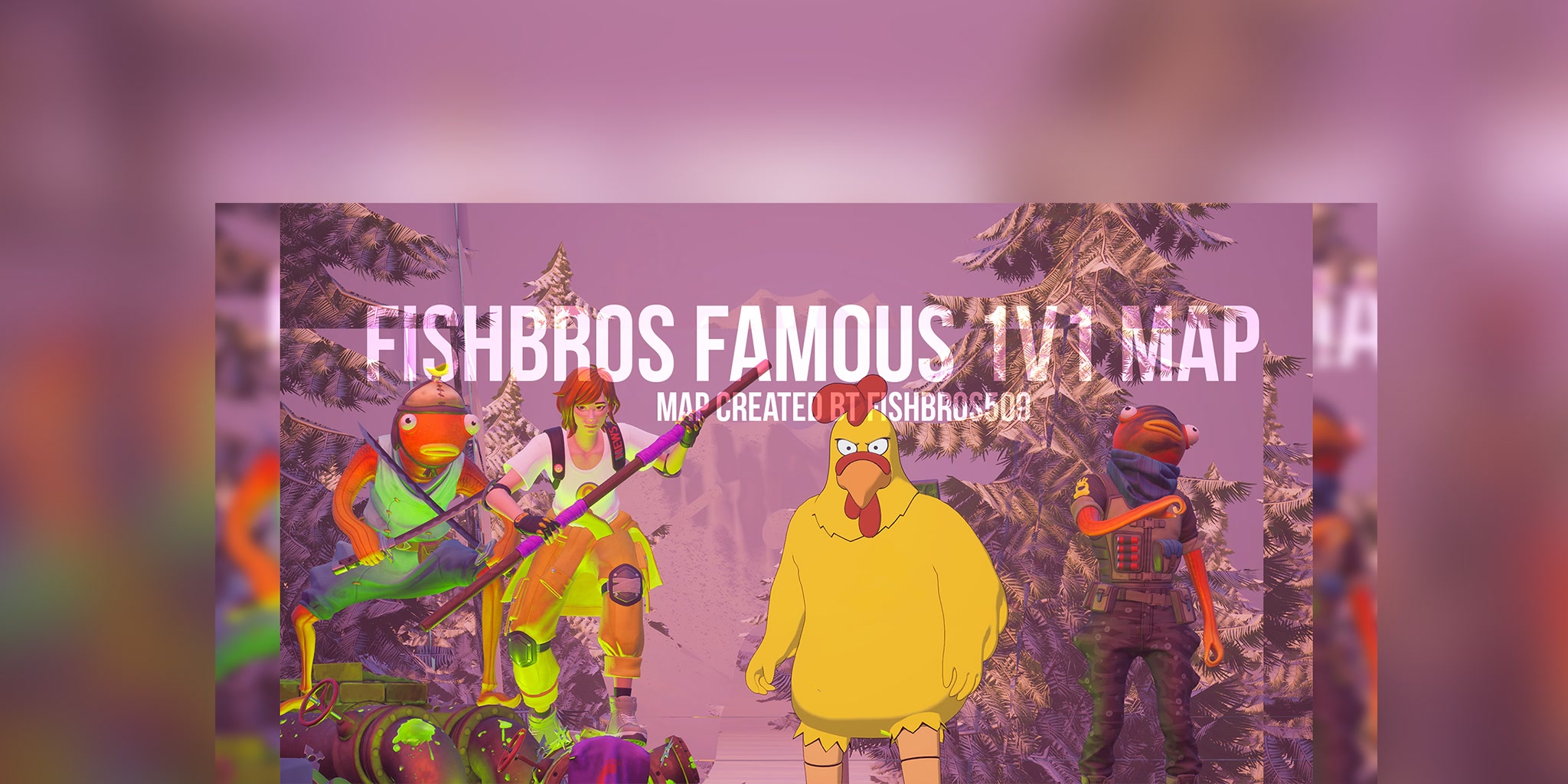 FishBros Famous 1v1 map Arena 7846-6151-5282 by fishbros509 - Fortnite ...