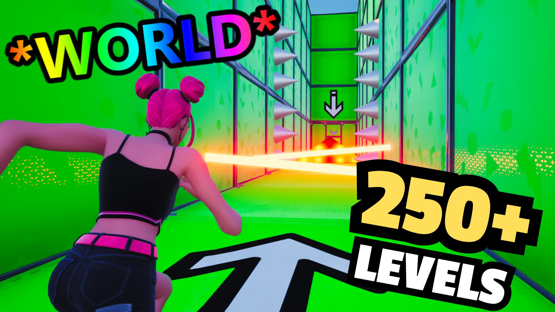 🌏WORLD PARKOUR 250+🌏 3969-7102-4015 by yukkiyuki - Fortnite Creative Map Code - Fortnite.GG