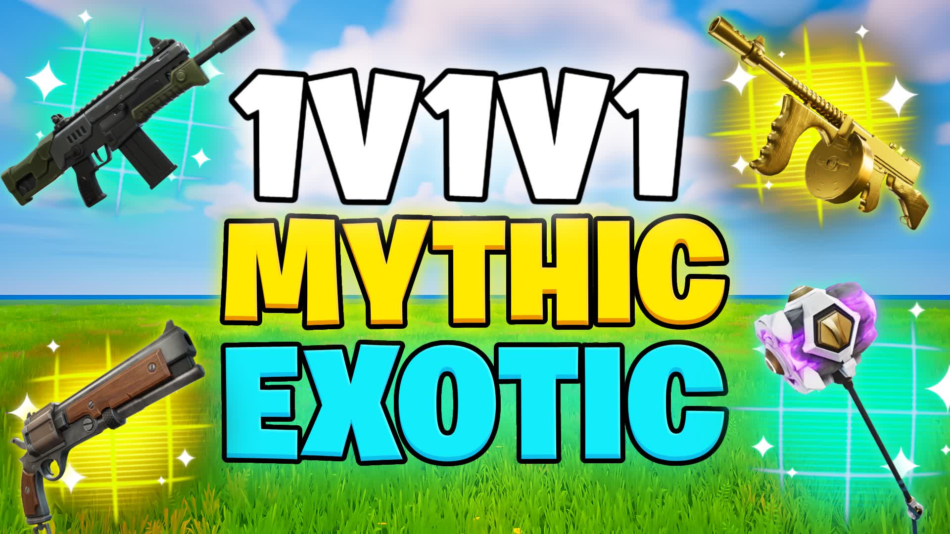 1v1v1 EXOTIC & MYTHIC RELOAD REALISTICS 4960-6730-1319 by reynix - Fortnite Creative Map Code ...