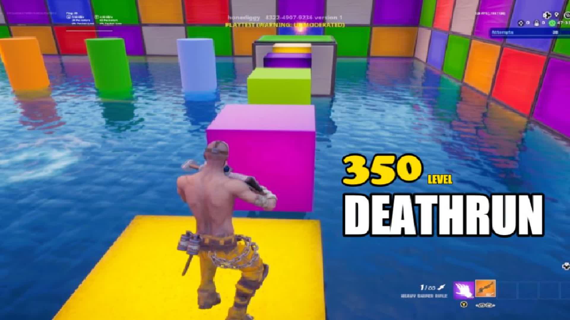 350 Level Deathrun 0378-2740-0131 by honediggy - Fortnite Creative Map ...