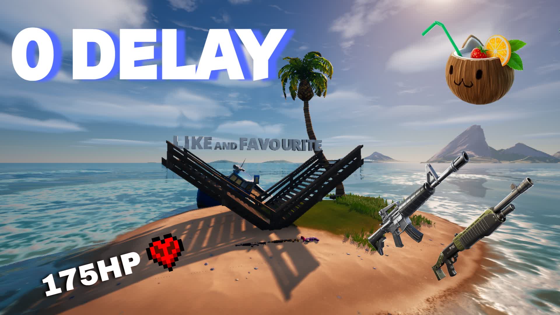 PARADISE 1v1 🌴 *0 DELAY* 7242-3907-6438 by hayesy - Fortnite Creative ...