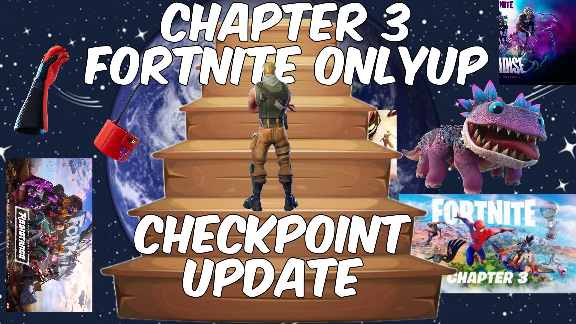 OnlyUp Fortnite Chapter 3 (CHECKPOINTS) - 4220-0462-7936 | Fortnite Zone