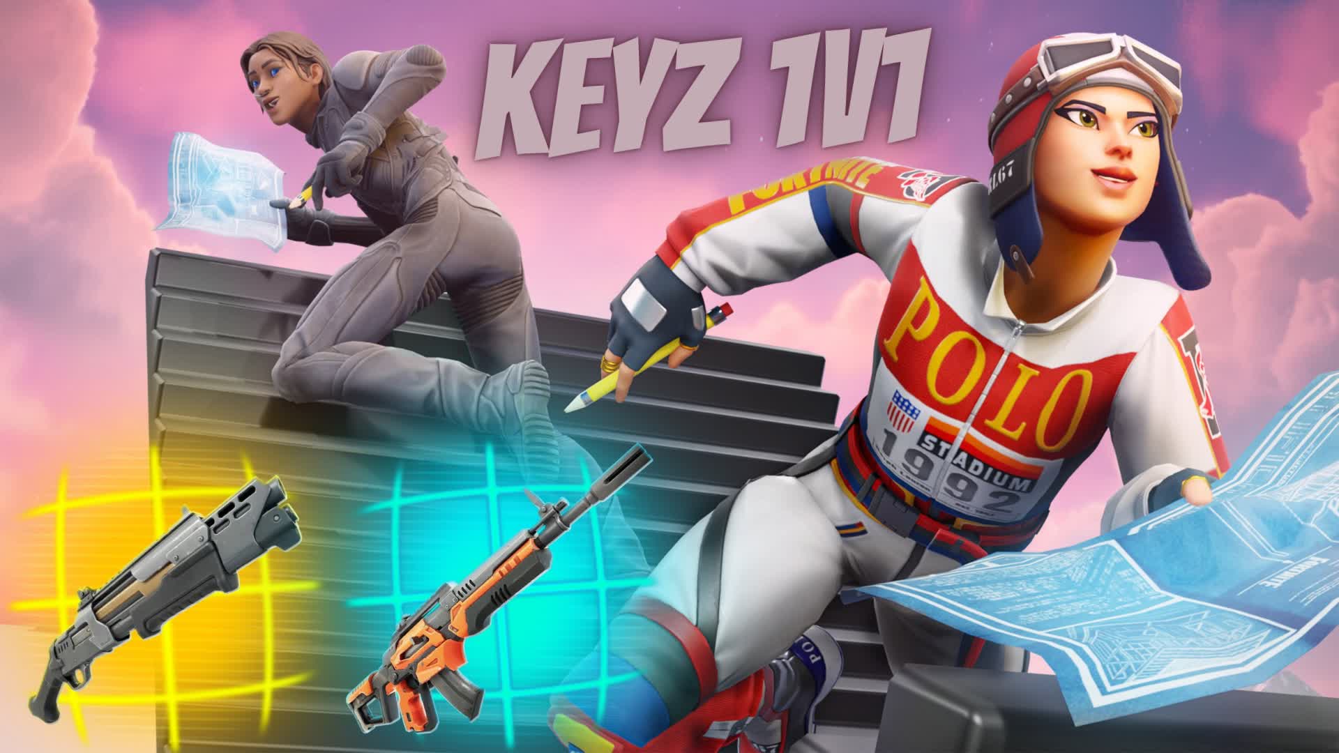 Ultimate 1v1 Map [Keyz] 2486-8858-9714 by wkeyz - Fortnite Creative Map ...