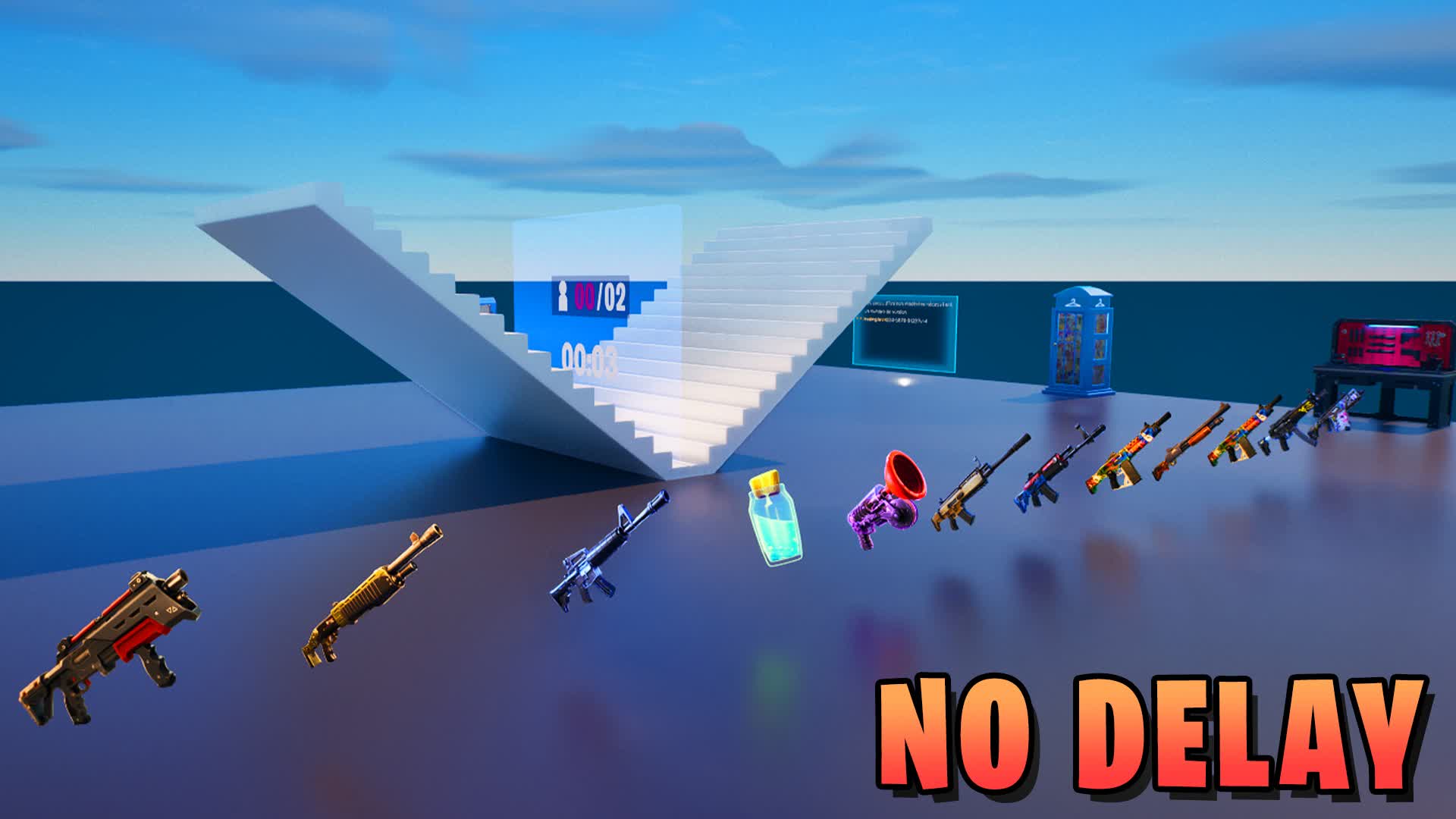 1V1 NO DELAY 5571-0874-4997 by st4zz - Fortnite Creative Map Code ...