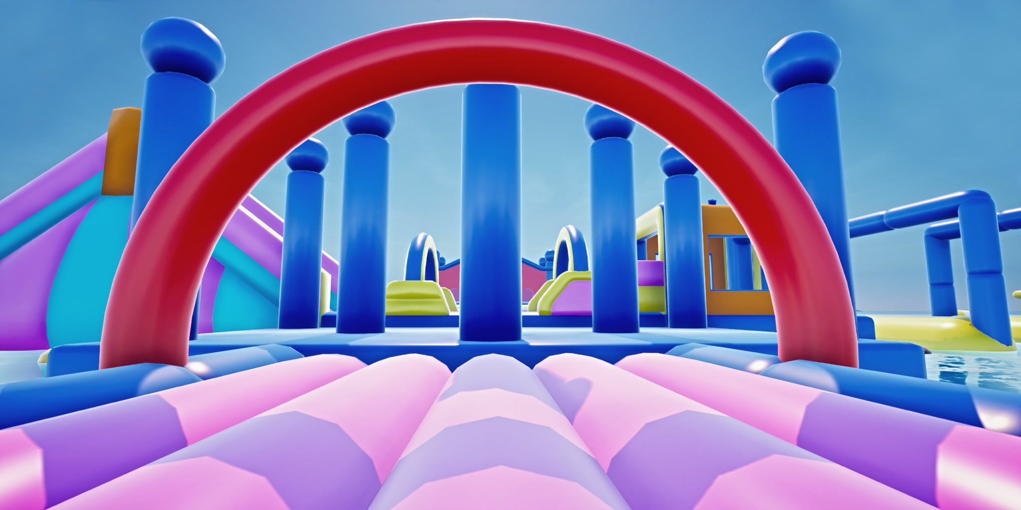 BOUNCE HOUSE GUN GAME 0573-8834-1281 by m.d - Fortnite Creative Map ...