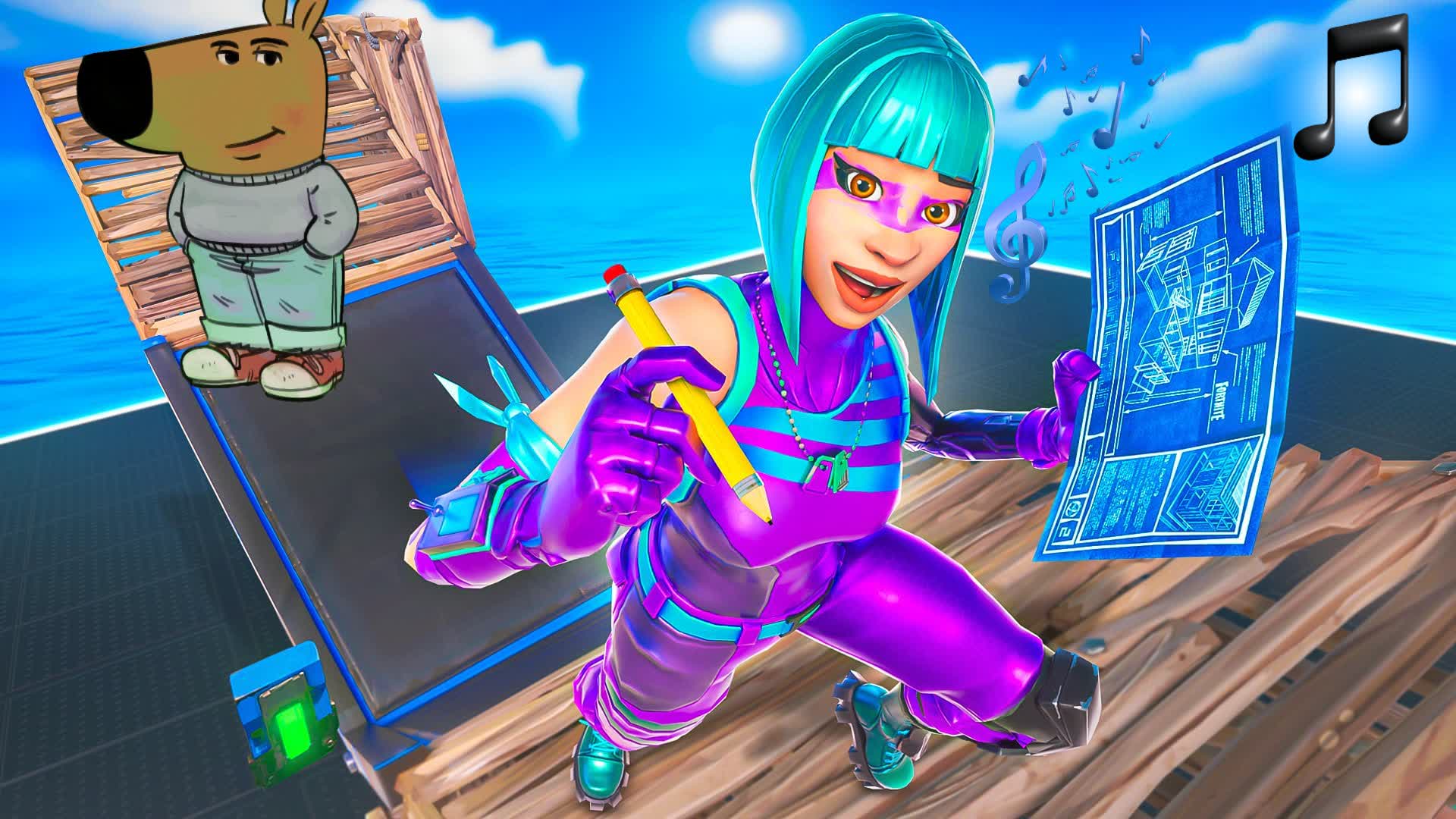 CHILL 1V1 🎶MUSIC🎶 3291-5223-1608 by billydapump - Fortnite Creative Map ...