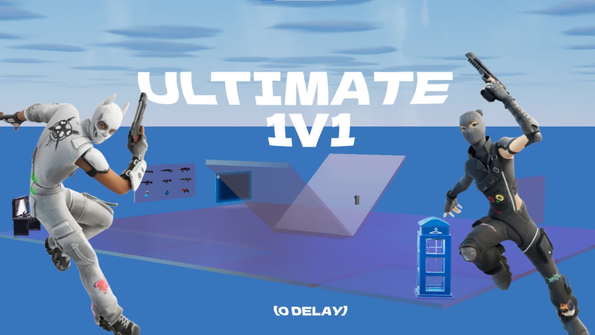 Ultimate 1V1 Map 👑 5937-2536-0505 by noeil - Fortnite Creative Map Code ...