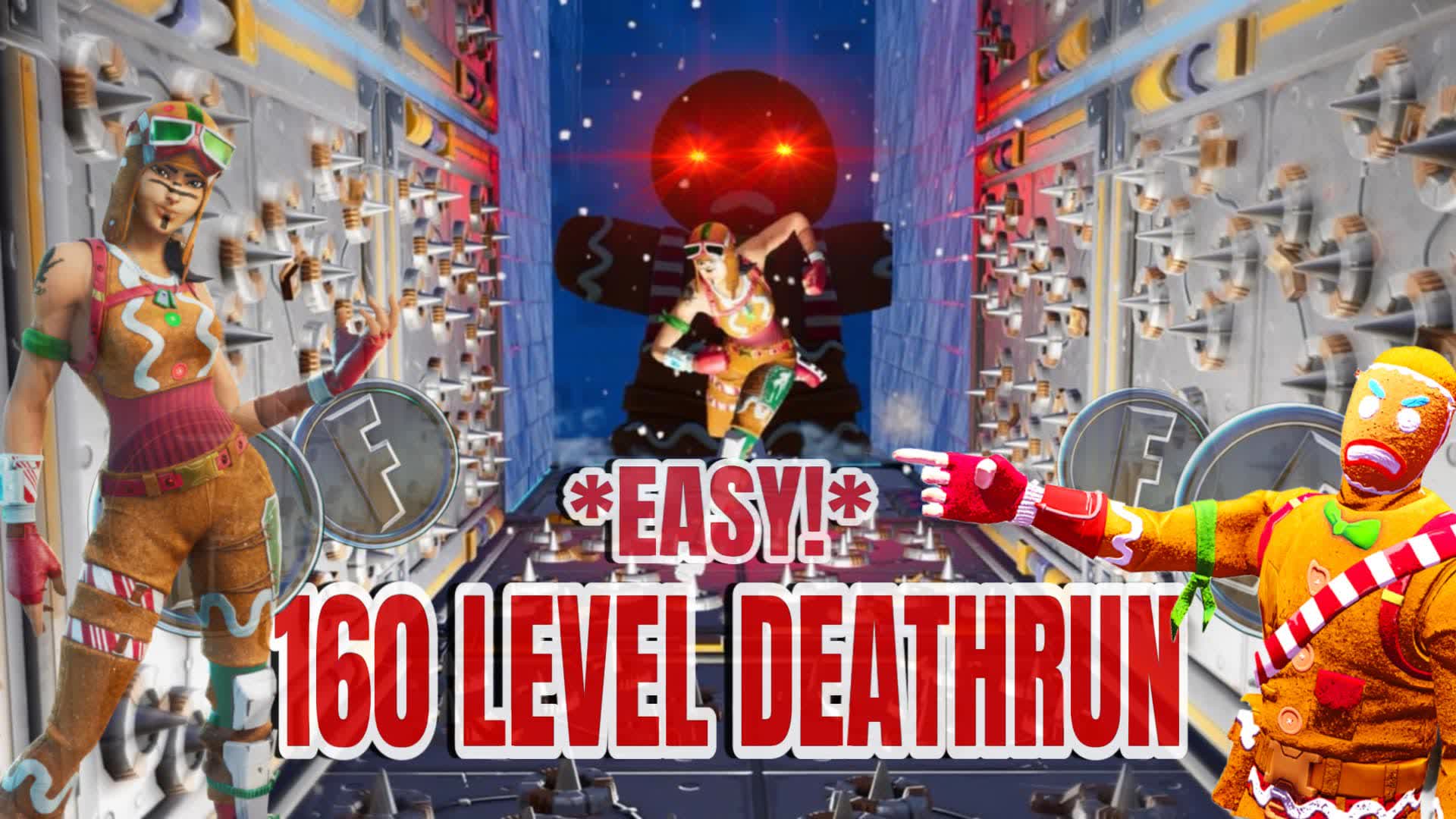 Gingerbread Deathrun 0431-4648-4649 by unicornoreo218 - Fortnite ...