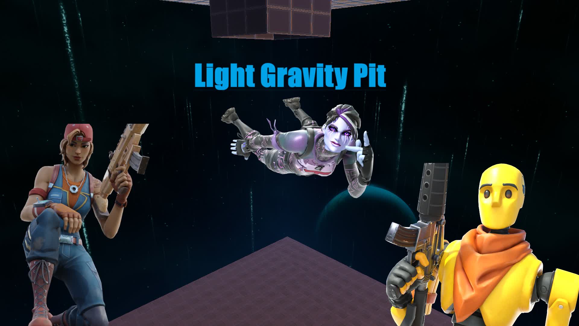 light gravity Pit 7400-3225-8753 by sasquatch711 - Fortnite Creative Map Code - Fortnite.GG
