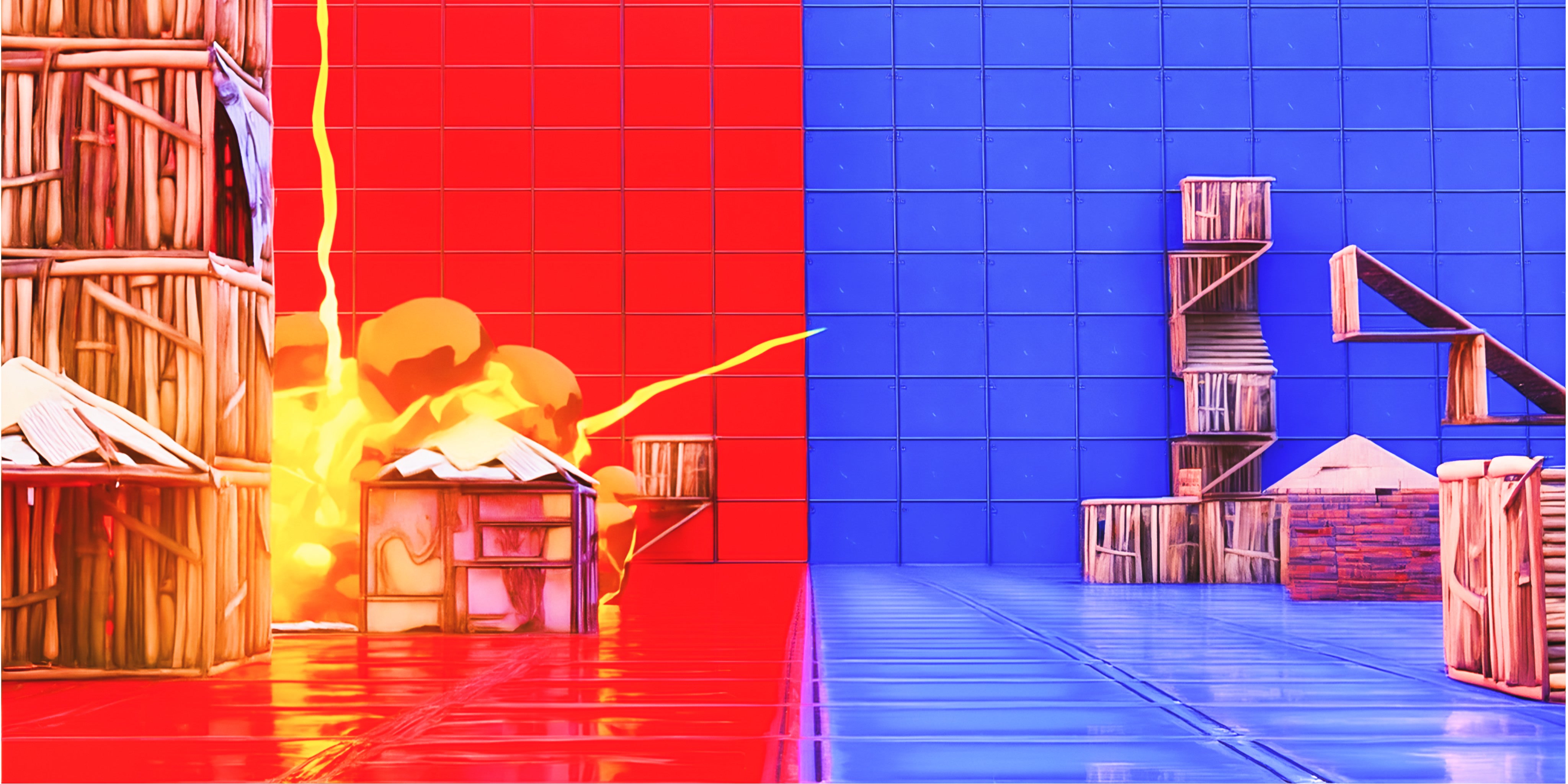 RED VS BLUE 🔴🔵51 8055-1282-7052 by yaba9 - Fortnite Creative Map Code ...