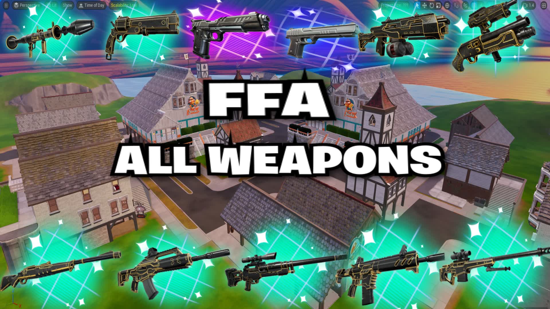 🔫 CRAGGY CLIFFS: ALL WEAPONS FFA 🪨 3514-2245-6668 by ironydev ...