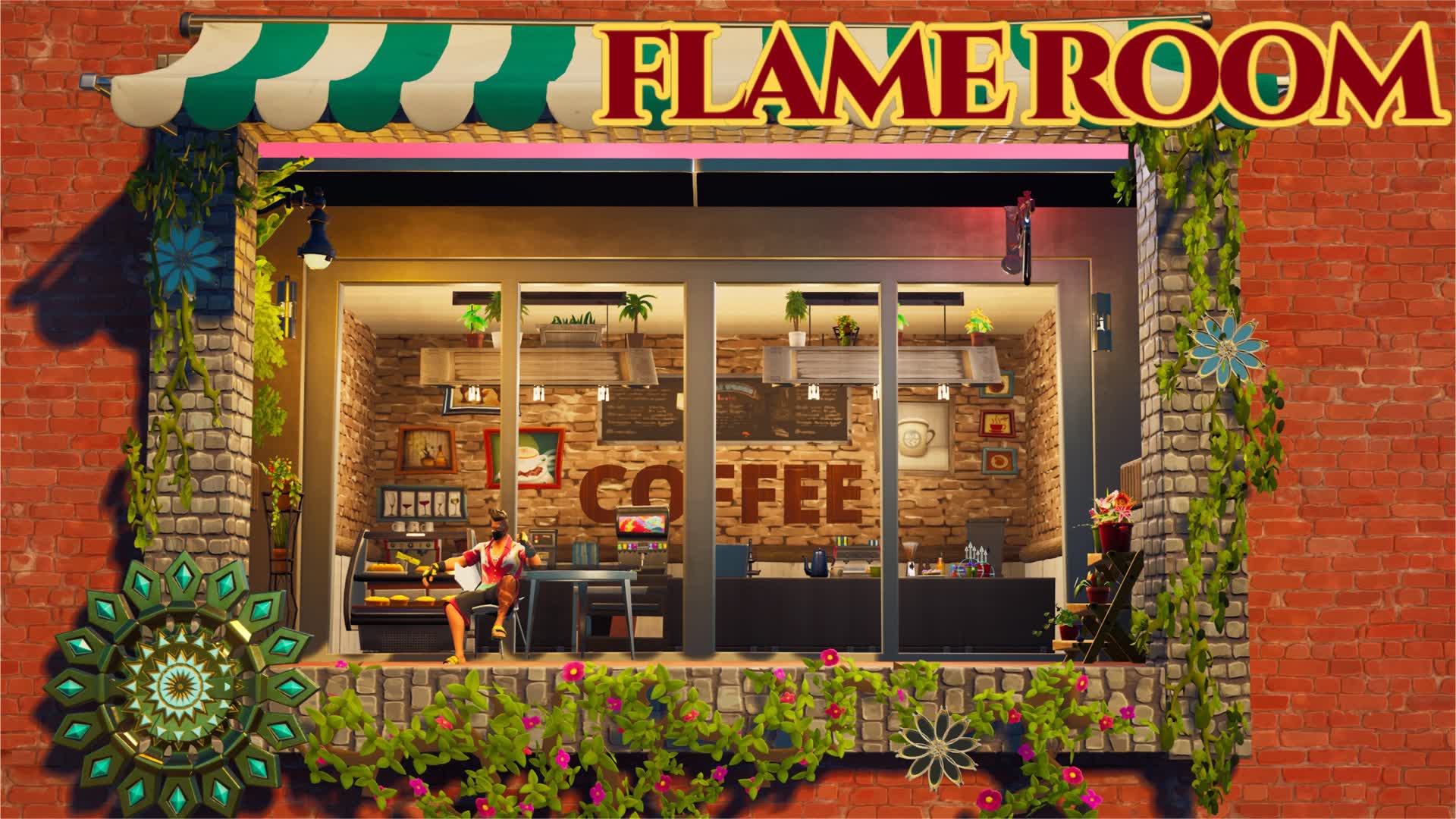 Flame room 5691-2474-2978 by wlofmg - Fortnite Creative Map Code ...