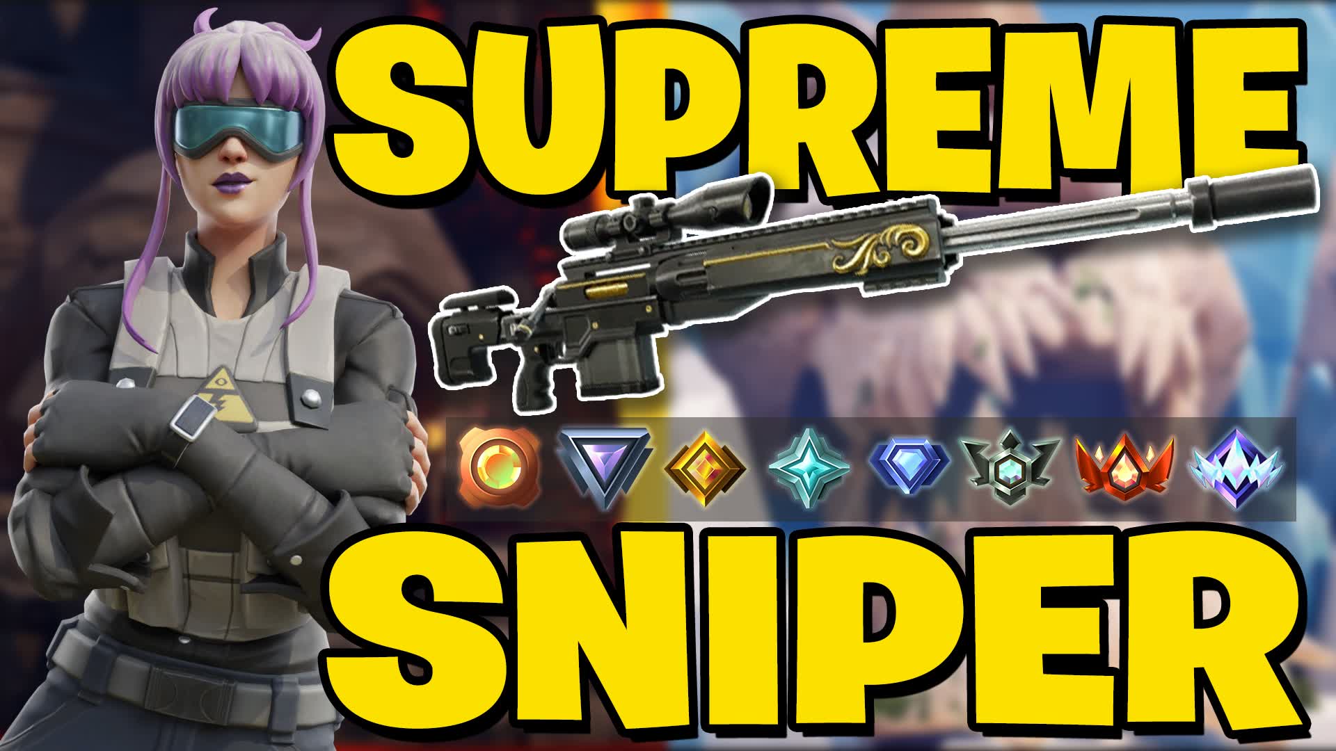 SUPREME SNIPER VS RUNNERS 1485-7549-6272 by bigmac175 - Fortnite ...