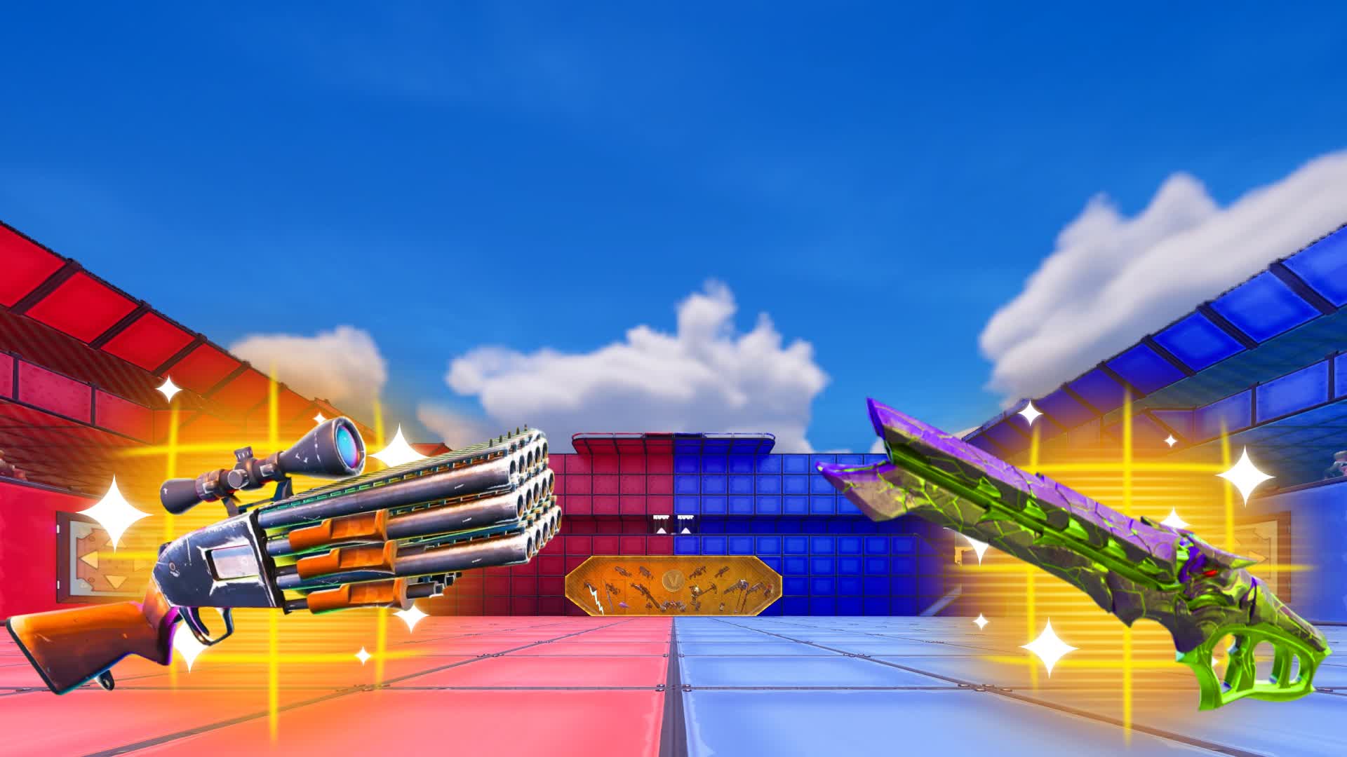 red-vs-blue-ffa의 SUPER RED VS BLUE 🔴🔵 FIGHT 1276-7403-8081 - 포트나이트