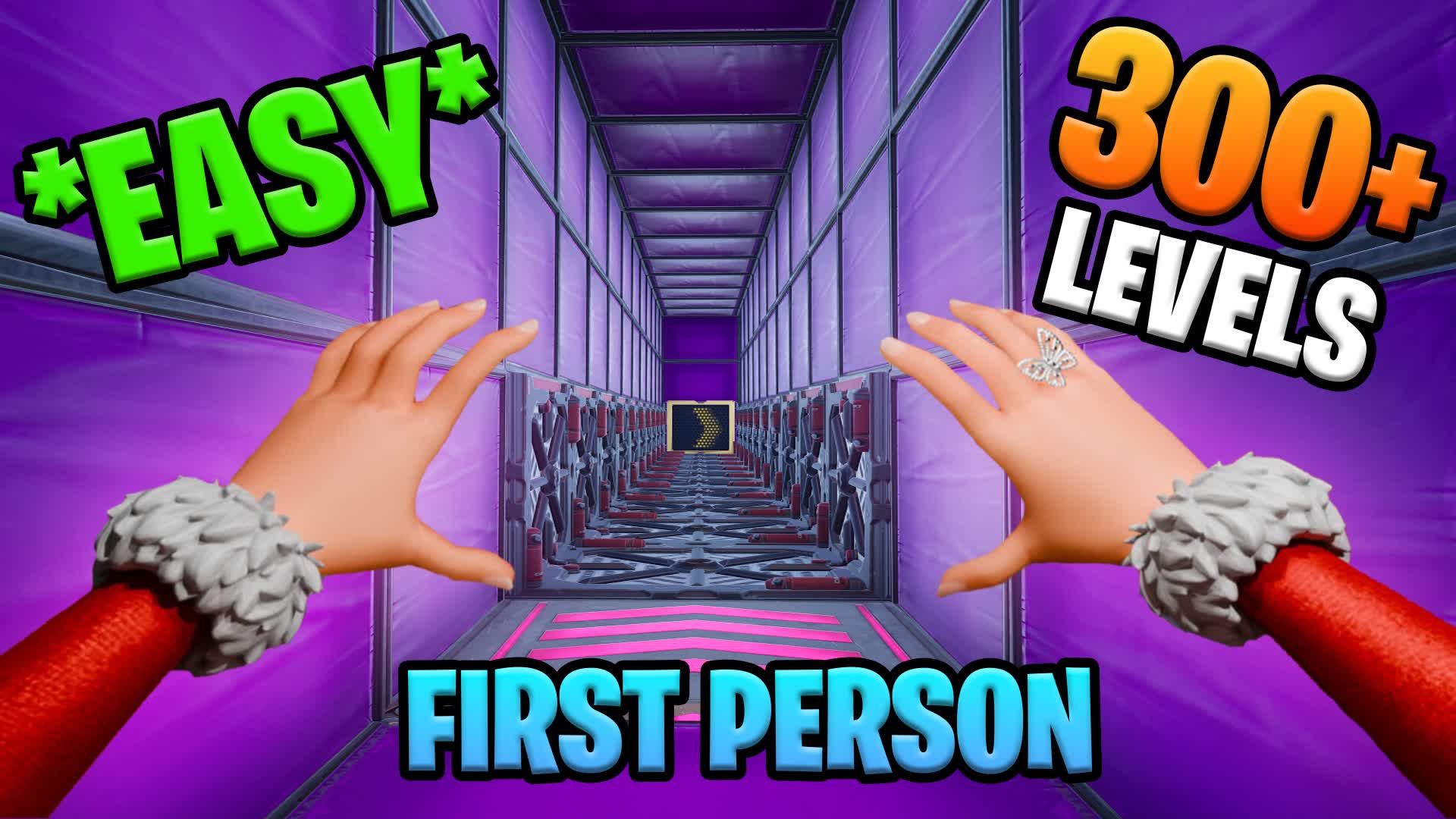 🔥 EASY First Person PARKOUR 300+ 🔥 7220-6376-1108 by gorlami - Fortnite Creative Map Code ...