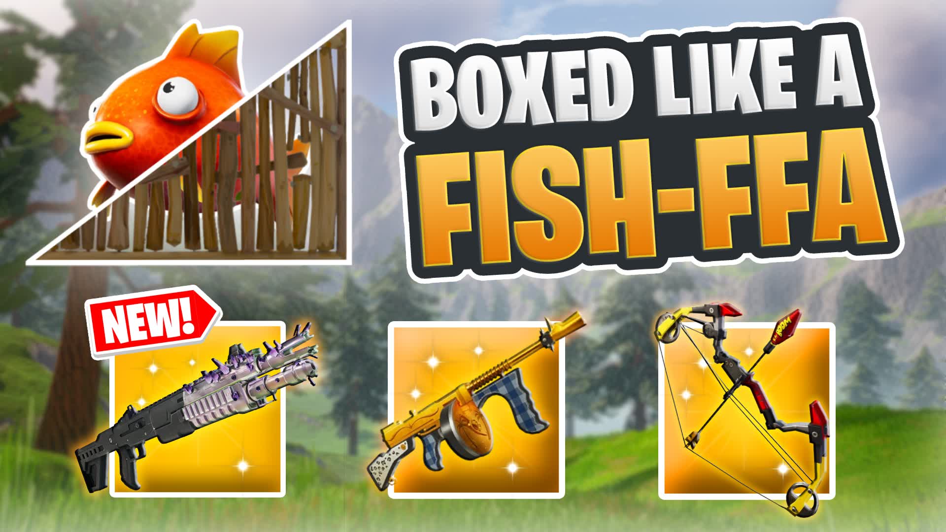 BOXED LIKE A FISH - FFA ALL WEAPONS 1883-6888-9175 من ابتكار pepran ...