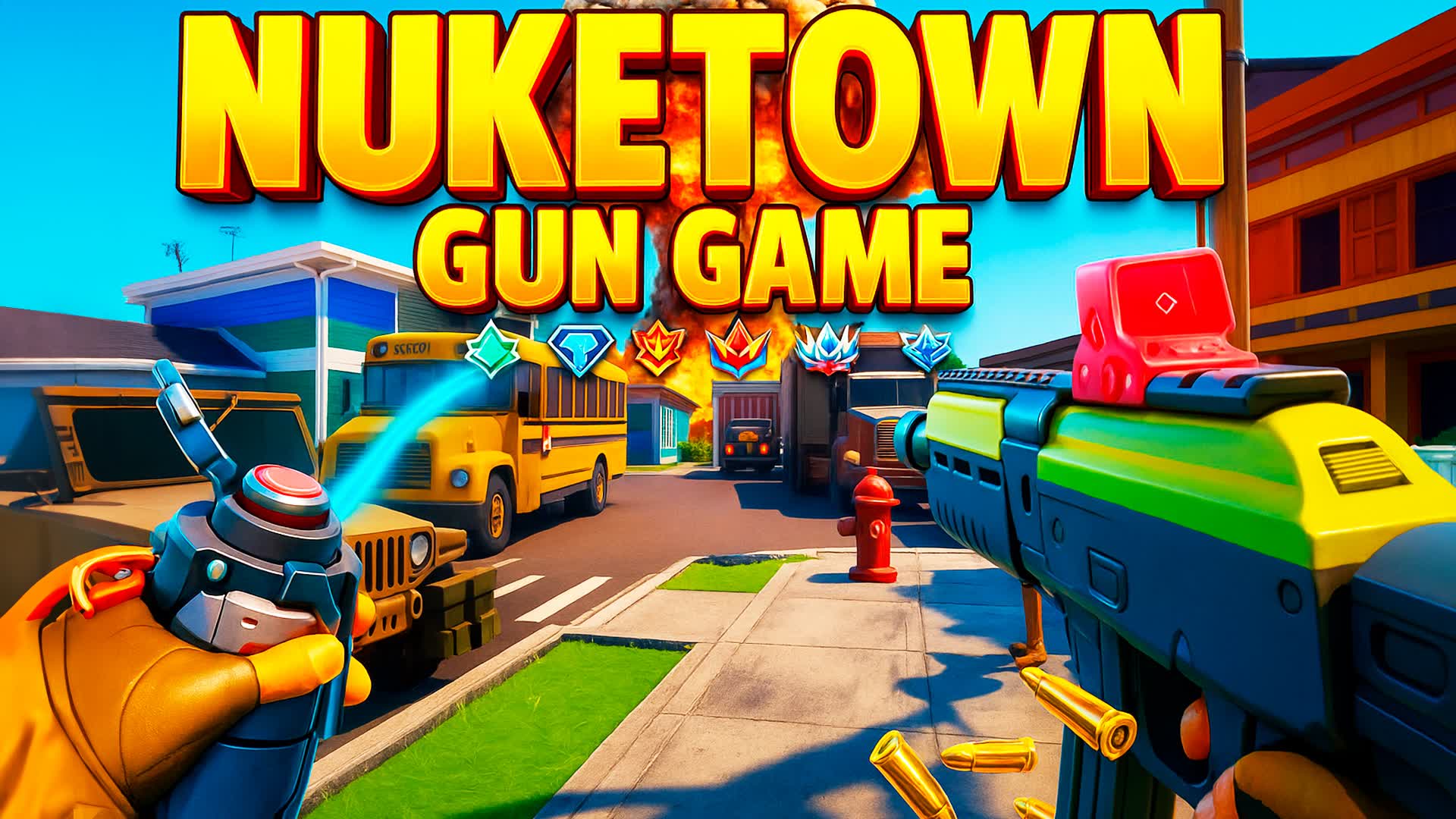 NUKETOWN GUN GAME 🔫 FIRST PERSON 9122-5344-1295 by hernybreak - Fortnite Creative Map Code ...